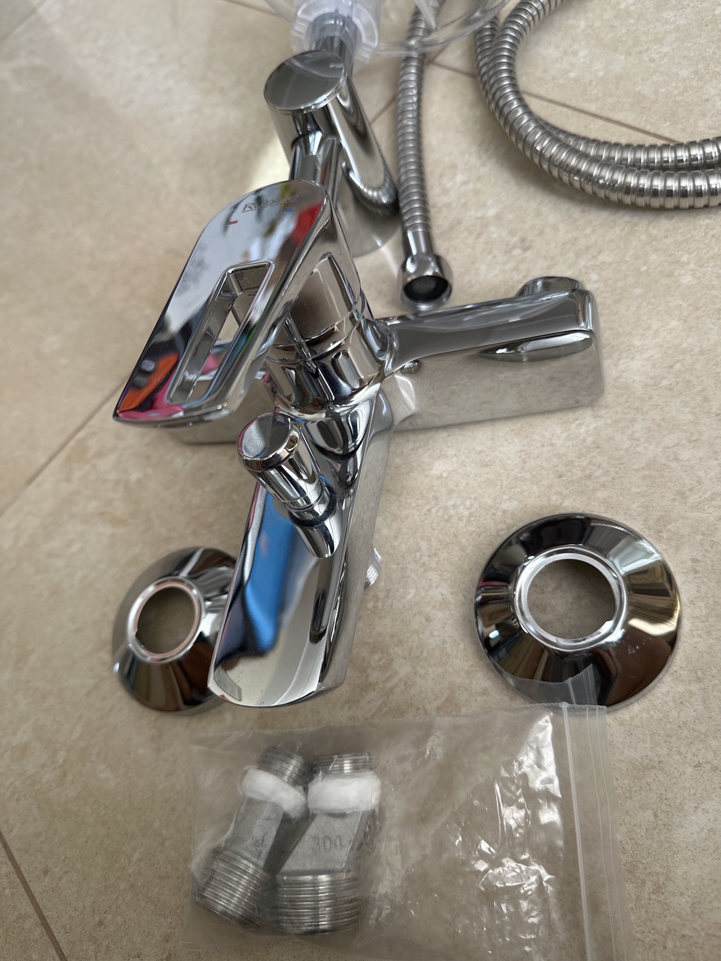 Rubine Shower Set - Brand New, Furniture & Home Living, Bathroom ...