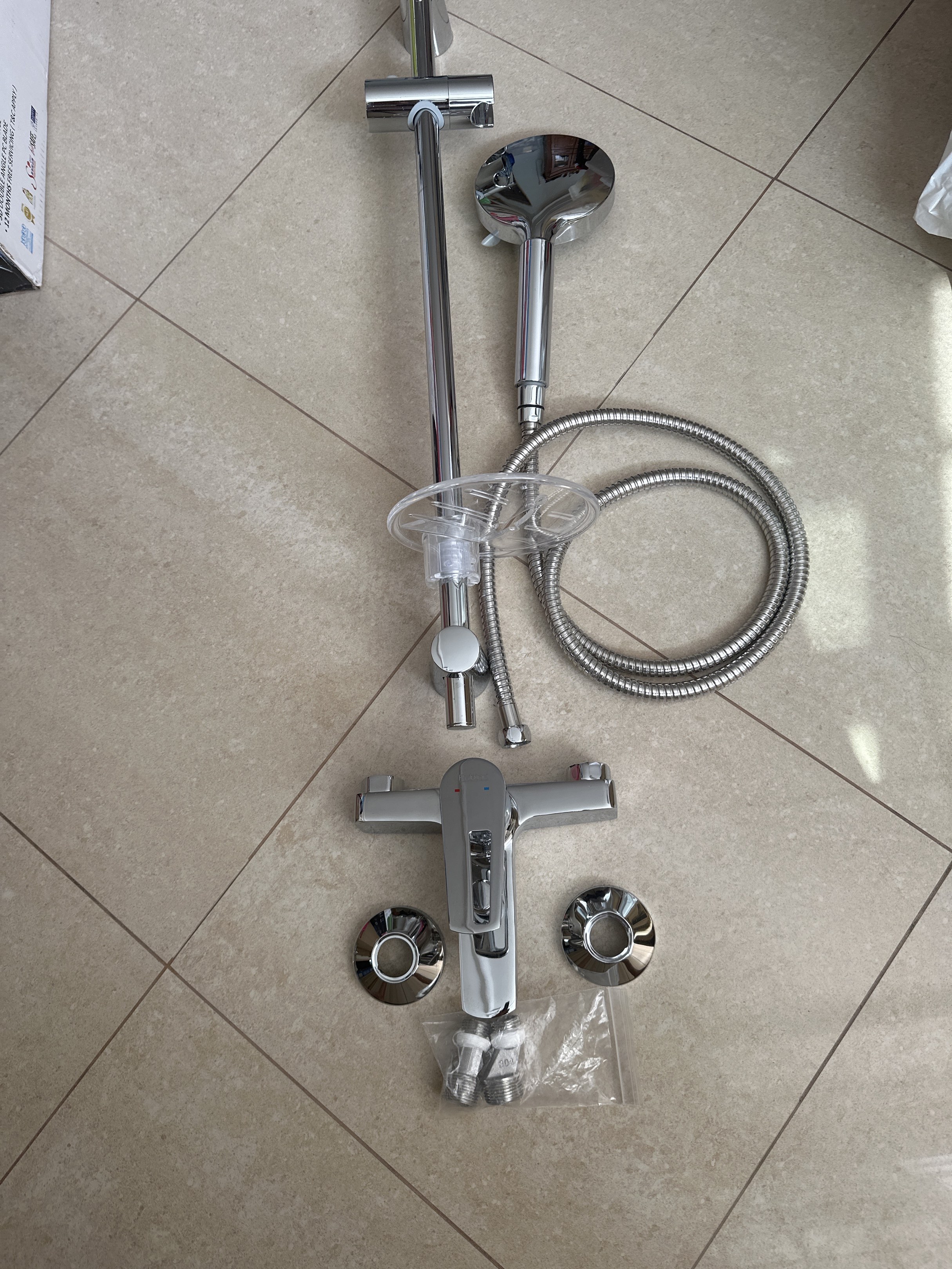 Rubine Shower Set - Brand New, Furniture & Home Living, Bathroom ...