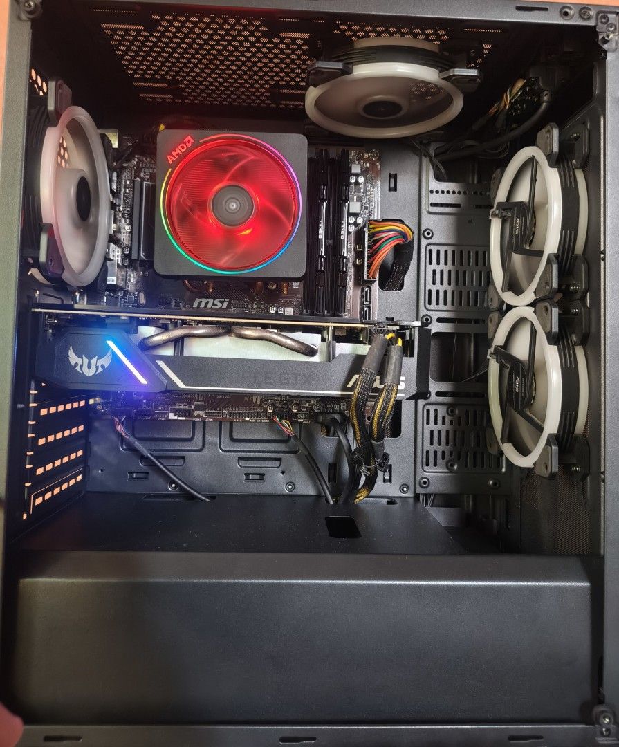 RYZEN 5 / MSI B450 / GTX 1660 SUPER / 1TB NVME, Computers & Tech ...