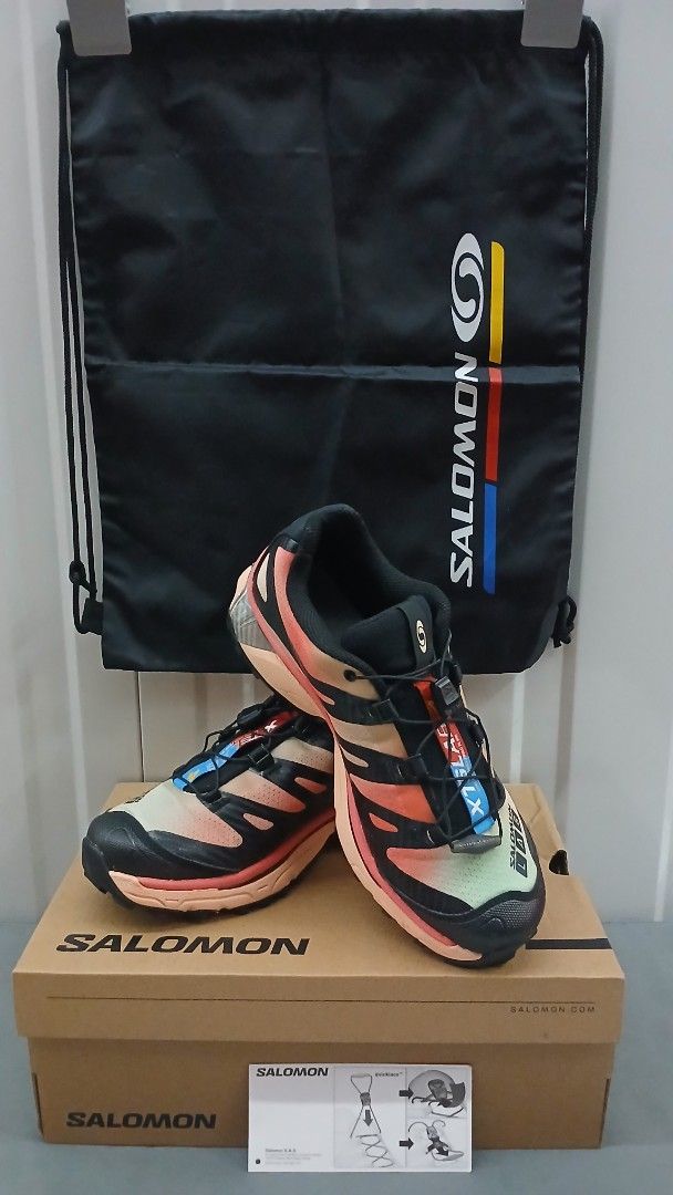 Salomon XT-4 OG Aurora Borealis - Size 7Uk, Women's Fashion, Footwear ...