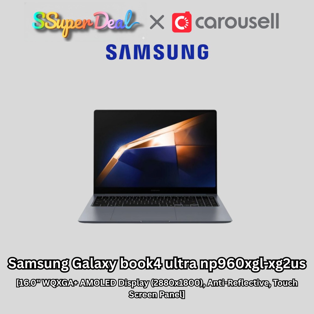Samsung Galaxy book4 ultra np960xgl-xg2us [16.0" WQXGA+ AMOLED Display ...