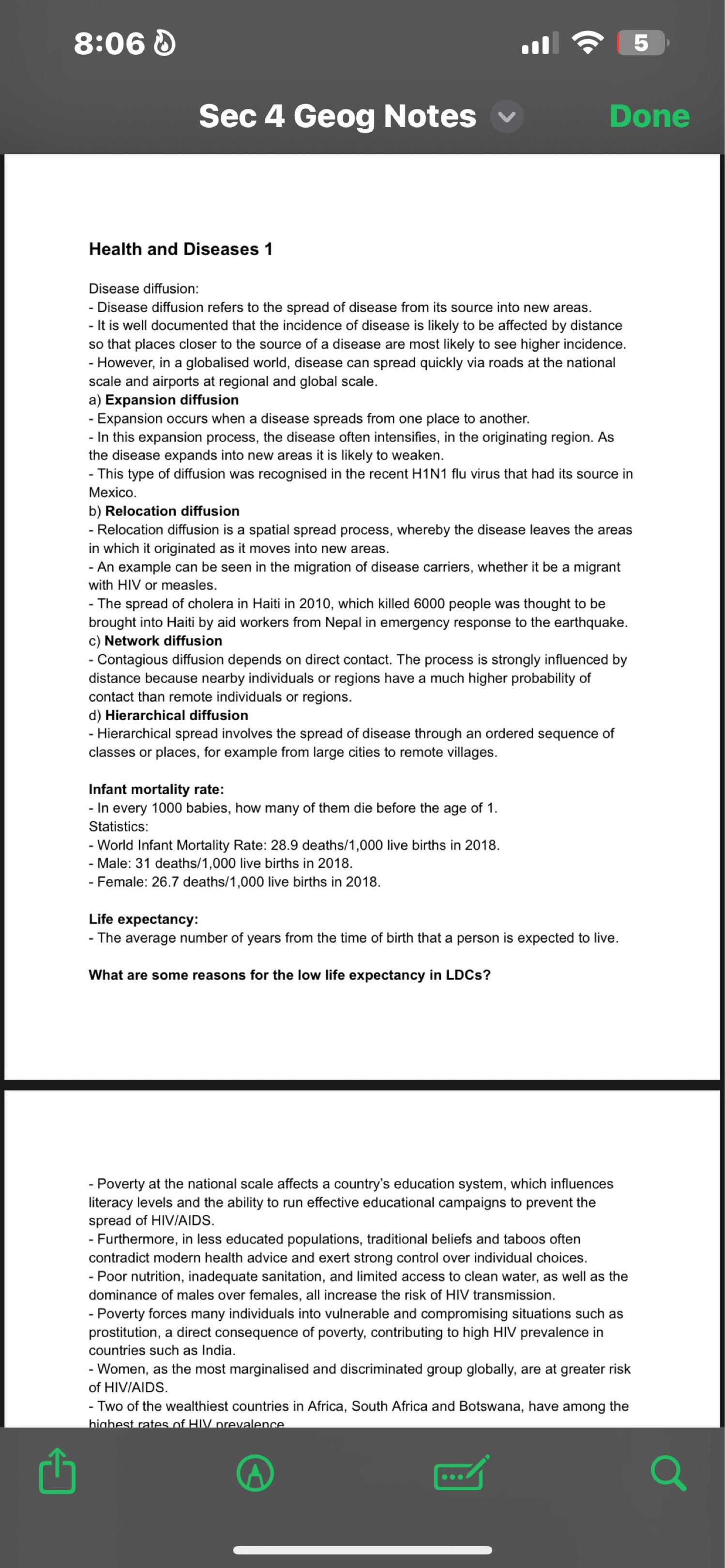 Sec 4 O level/IP Geography Notes, Hobbies & Toys, Books & Magazines ...