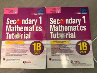 Secondary 1 Textbooks and Mathematics Exam Paper, Hobbies & Toys, Books ...