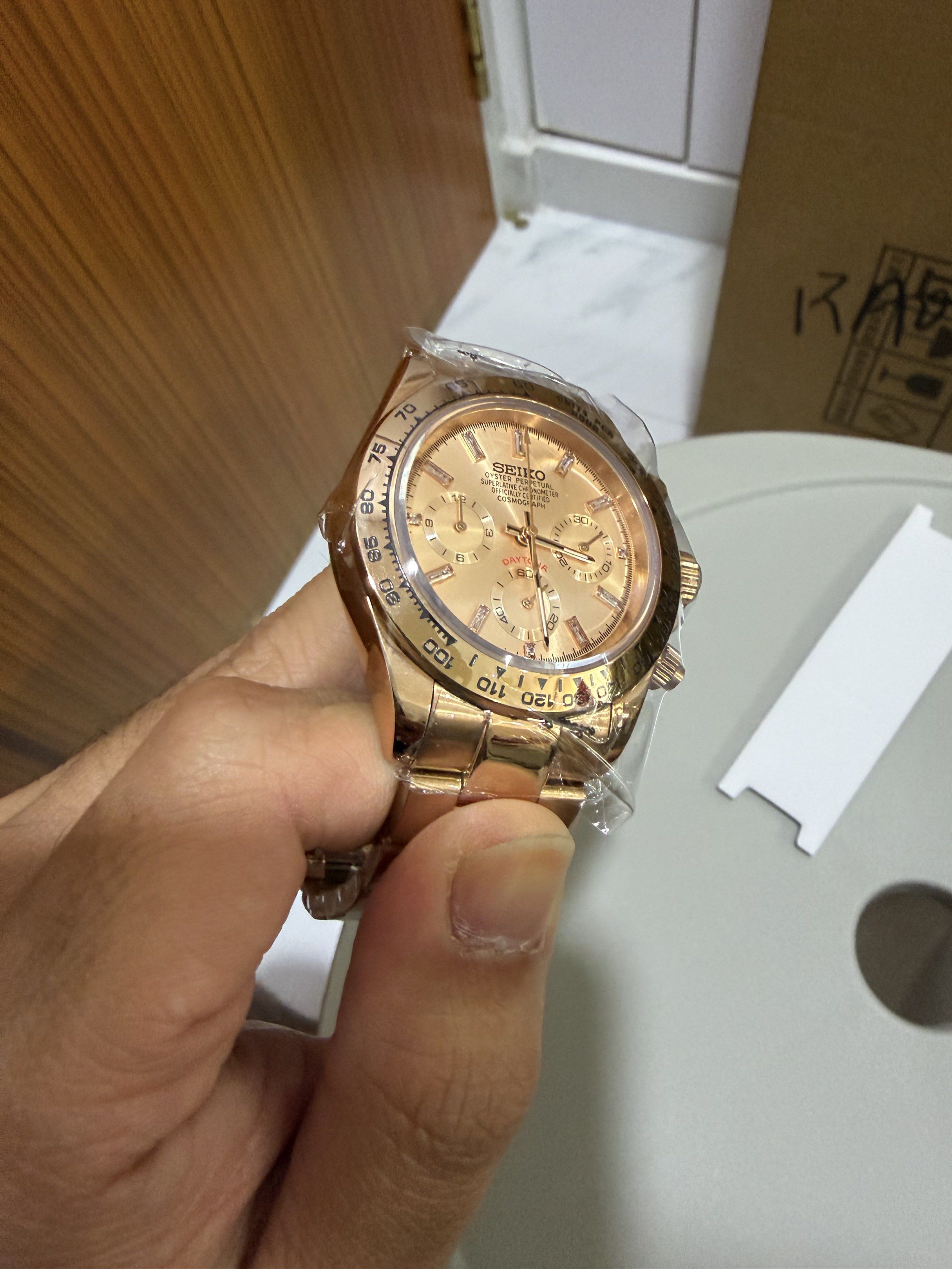 Seiko Daytona Mod, Luxury, Watches on Carousell