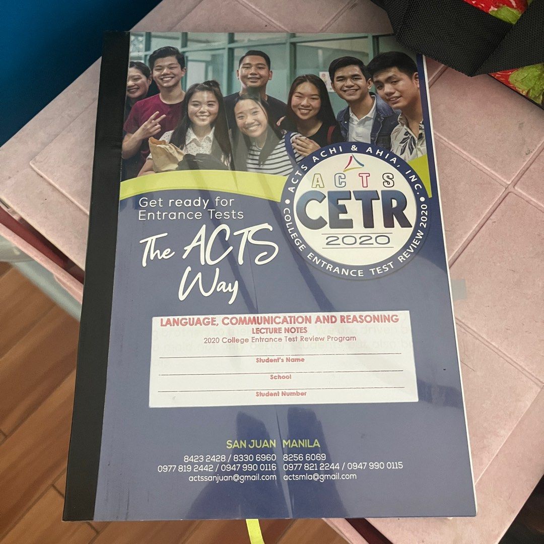 SET OF 6 Entrance Exam Tests Textbook Questionnaire Practice for ...