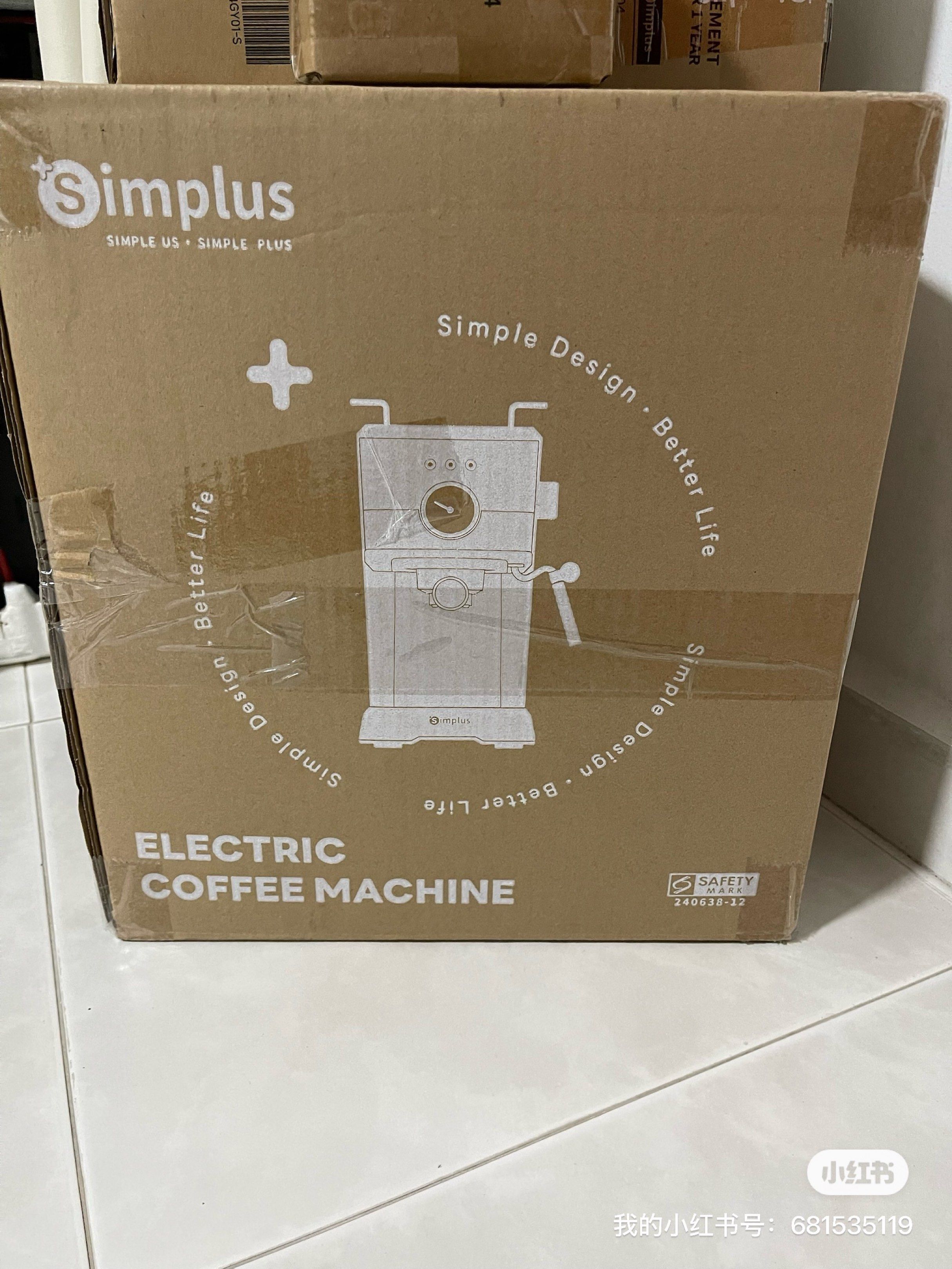 Simplus Electric Coffee Machine - Brand New, TV & Home Appliances ...