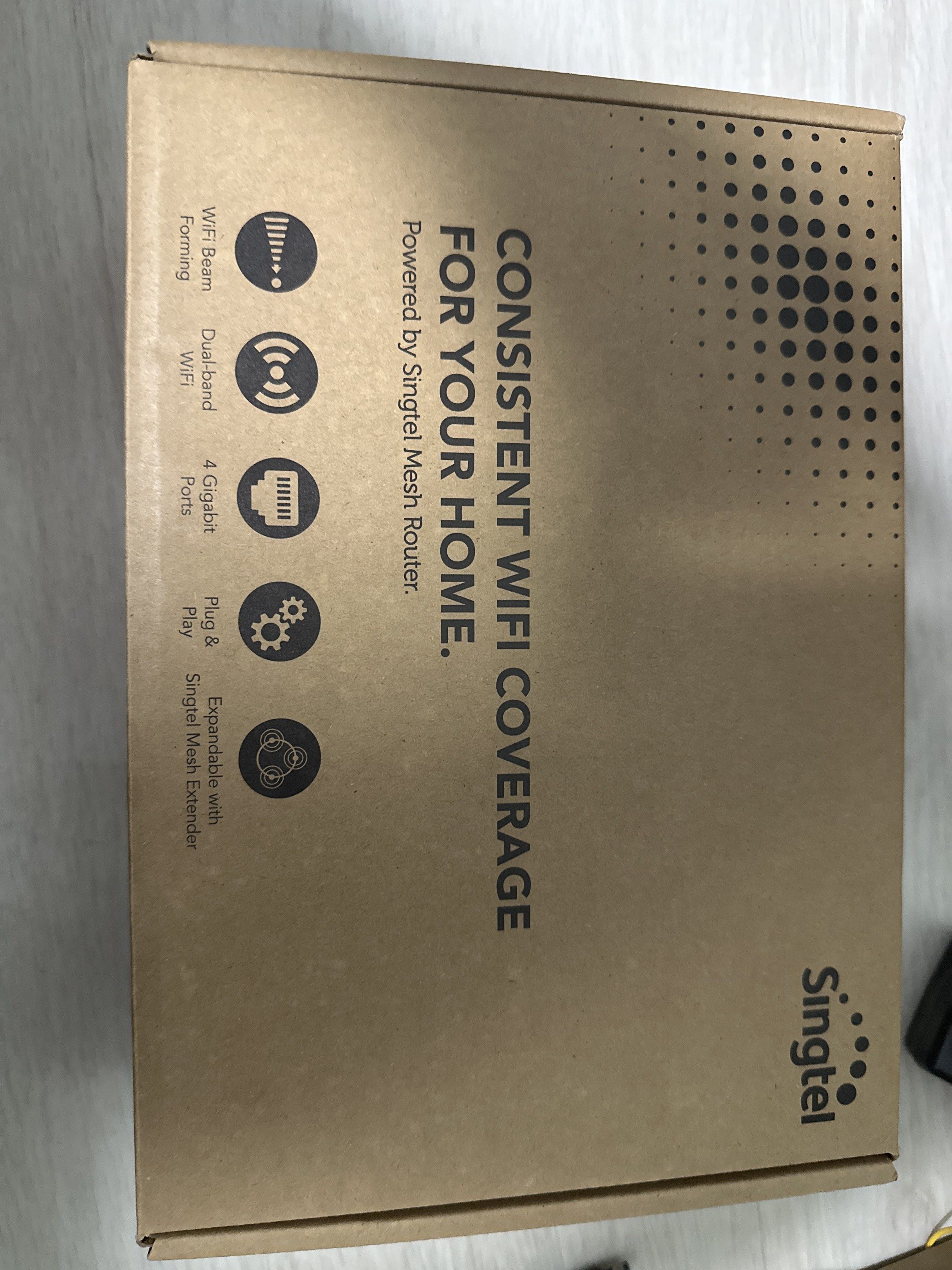 Singtel Mesh Router - Brand New, Computers & Tech, Parts & Accessories ...