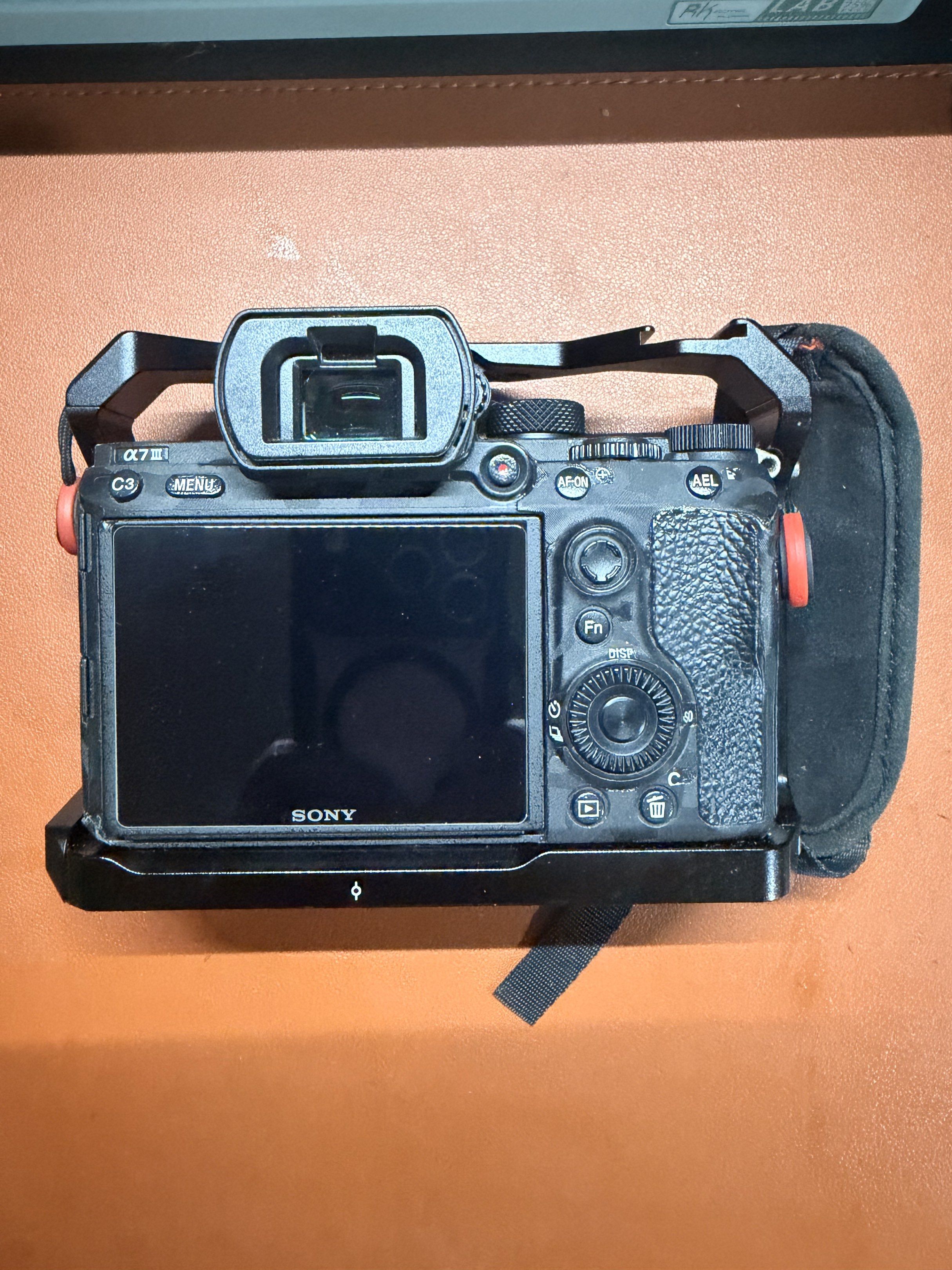 Sony Alpha 7 III with SmallRig Cage, Photography, Cameras on Carousell