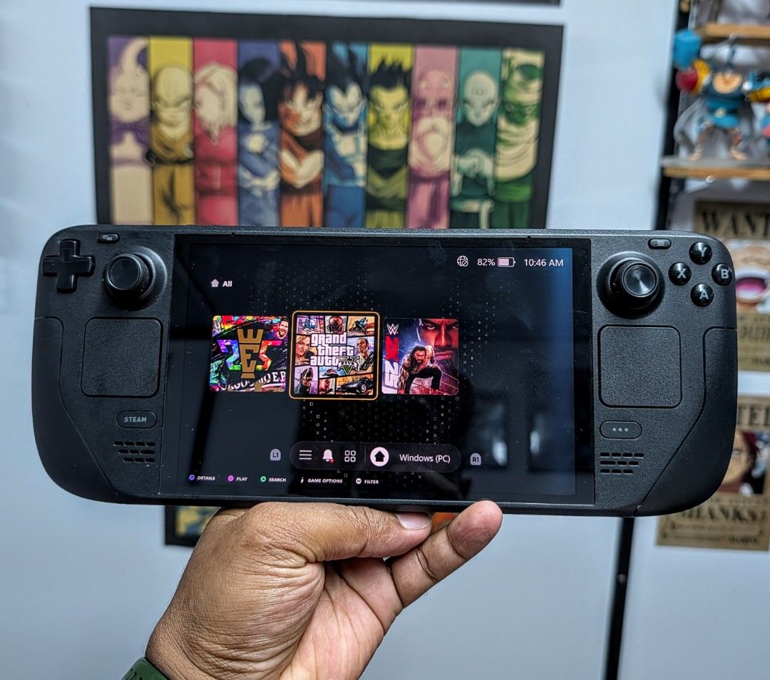 Steam deck oled (windeck), Video Gaming, Video Game Consoles, Others on Carousell