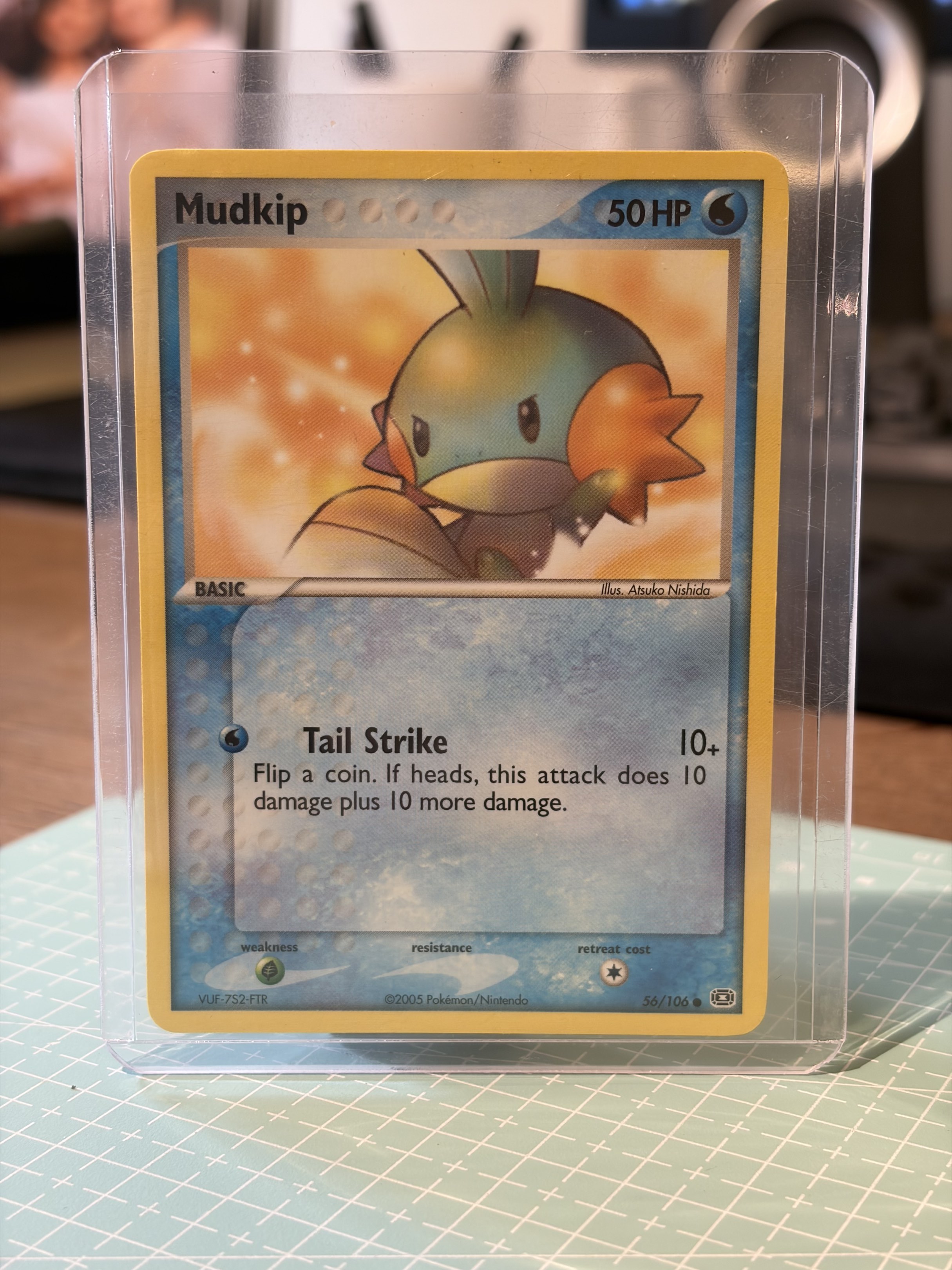 SUPER RARE MudkiP - 56/106 Pokemon Emerald, Hobbies & Toys, Toys ...