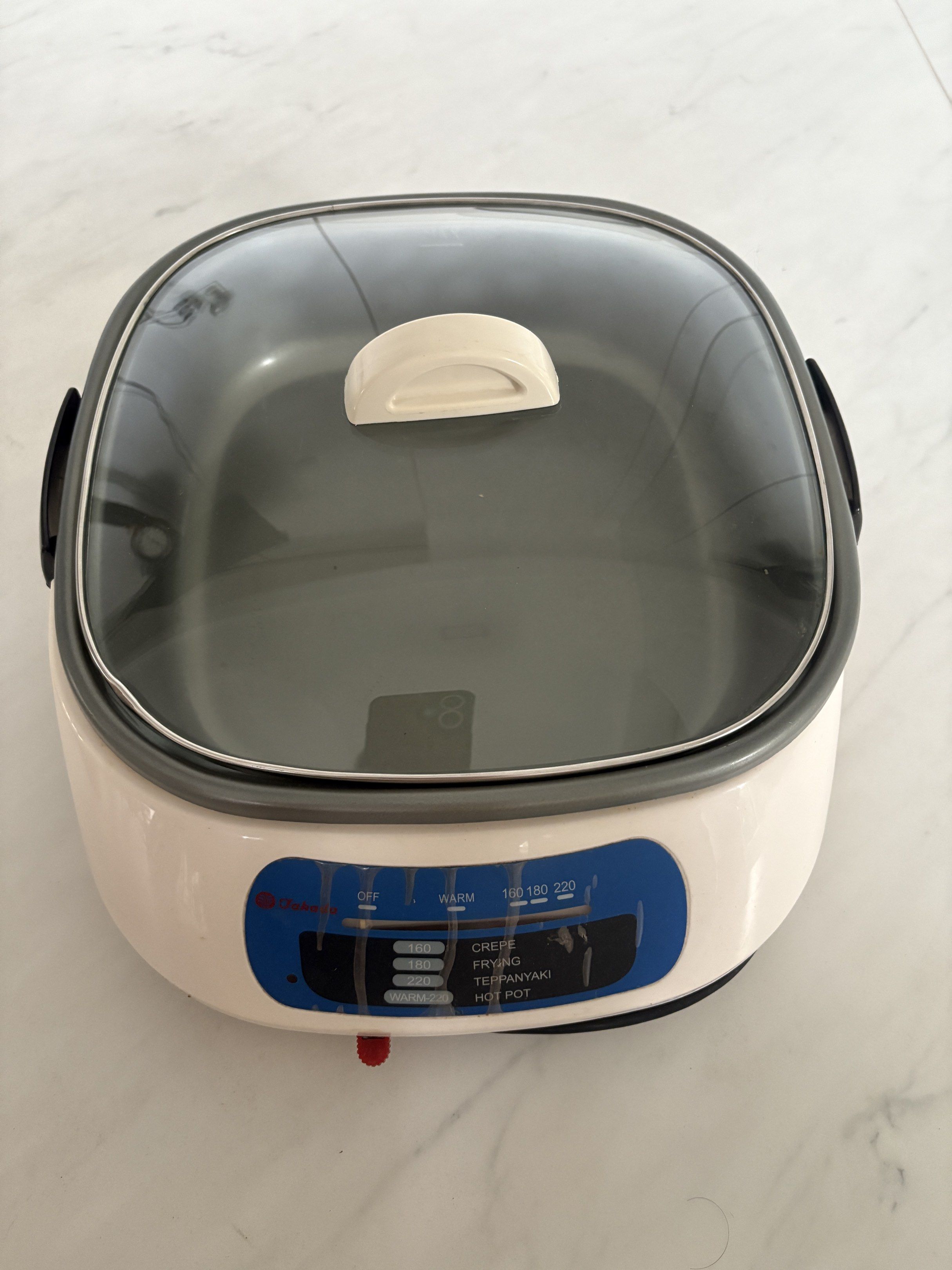 Takada STEAMBOAT -PAN Electric Multi-Cooker ISB-383, TV & Home ...