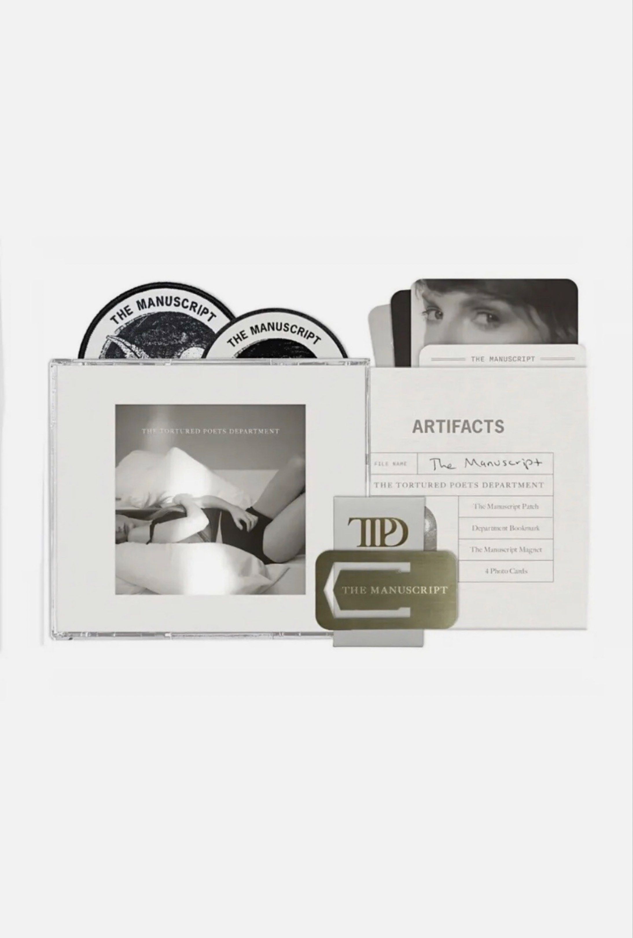 Taylor Swift - TTPD Limited Edition Deluxe CD: The Manuscript, Hobbies ...