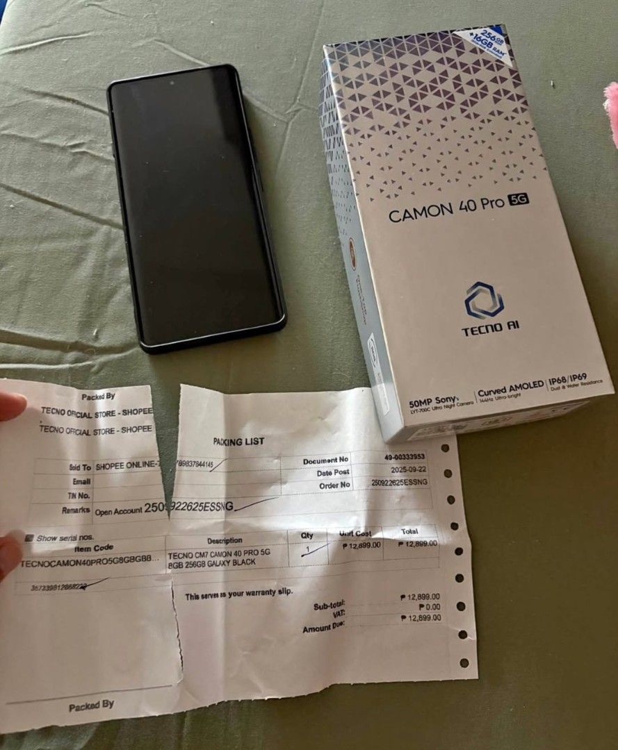 TECNO CAMON 40 PRO 5G 16/256 IP68/69, Mobile Phones & Gadgets, Mobile ...