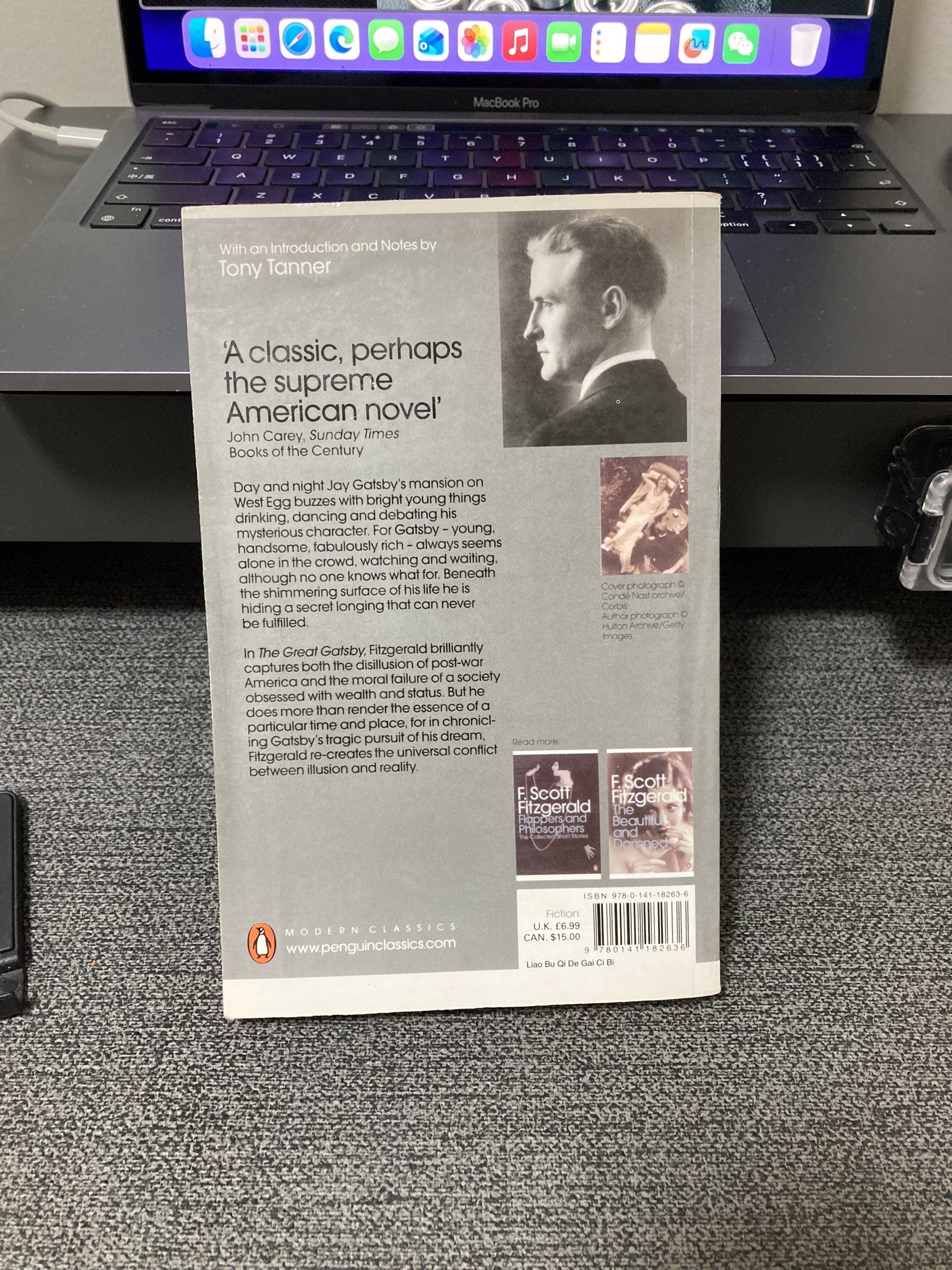 The Great Gatsby by F. Scott Fitzgerald (Penguin), Hobbies & Toys ...