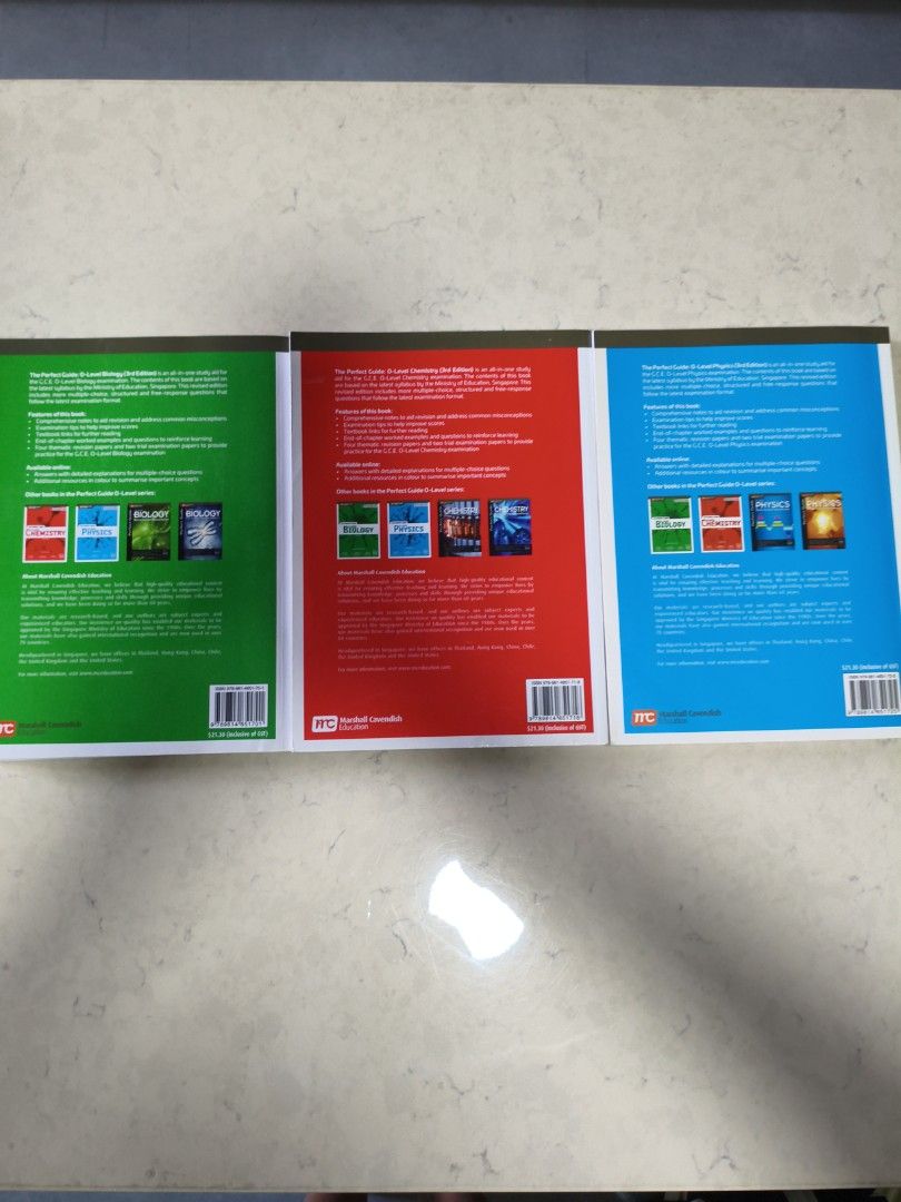 The Perfect Guide O-Level Biology, Chemistry, Physics, Hobbies & Toys, Books & Magazines ...