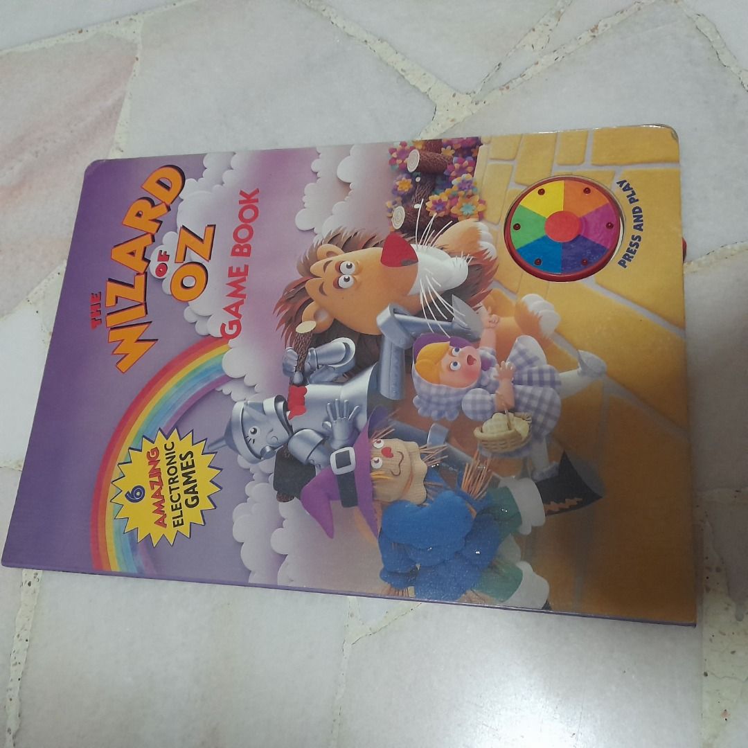 The Wizard of Oz Electronic Game Book, Hobbies & Toys, Books ...