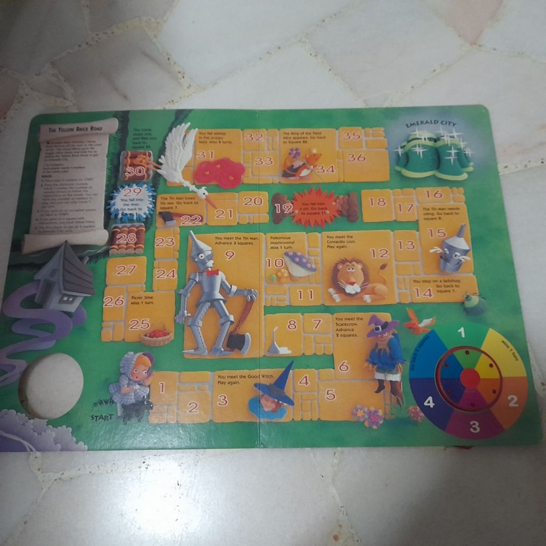 The Wizard of Oz Electronic Game Book, Hobbies & Toys, Books ...