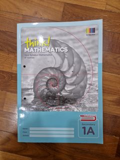 Think! Mathematics Workbook Secondary 4A, Hobbies & Toys, Books ...