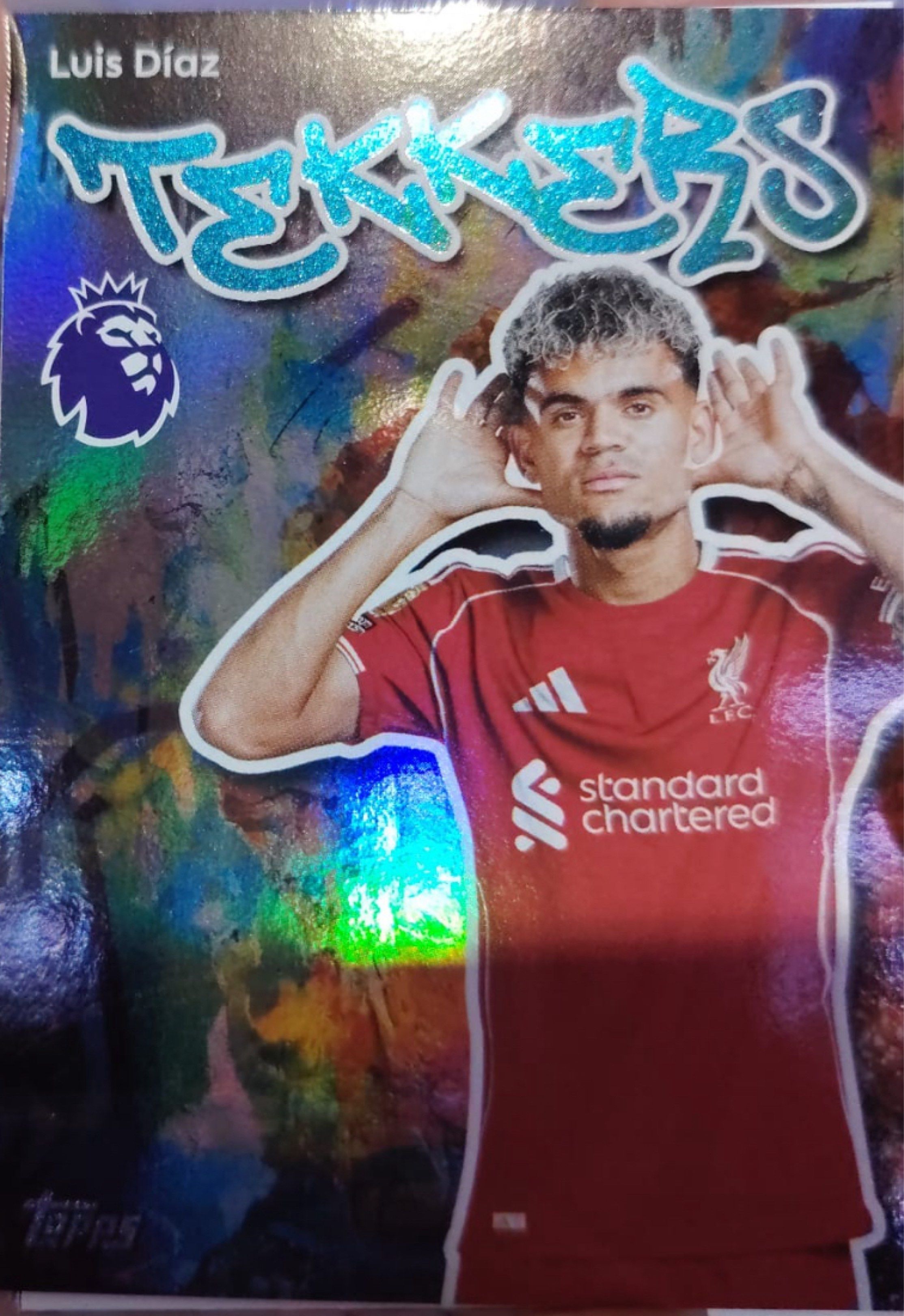 Topps Tekkers Luis Diaz Trading Card, Hobbies & Toys, Toys & Games on ...