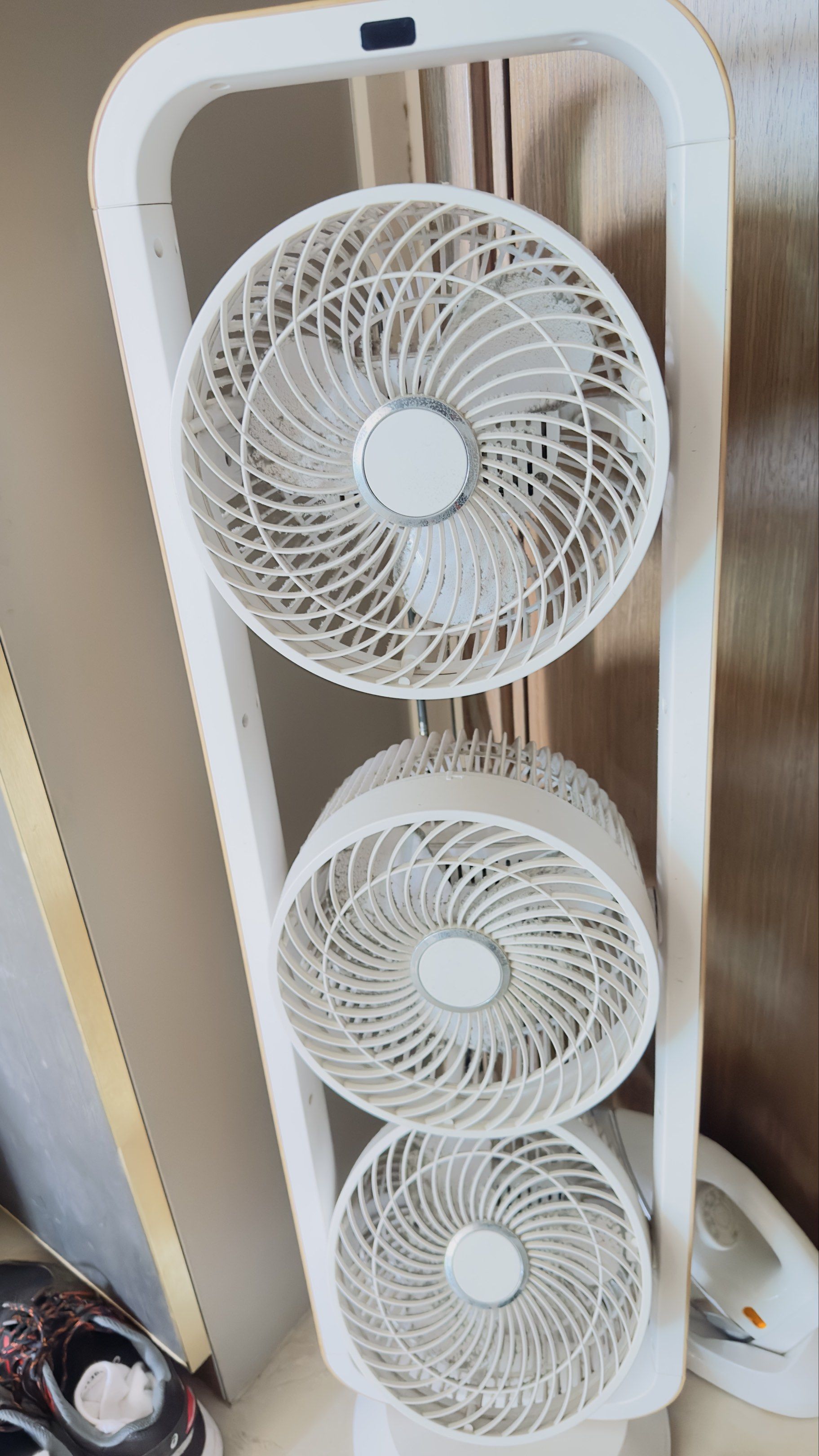 Triple Fan with Remote Control, Furniture & Home Living, Lighting ...