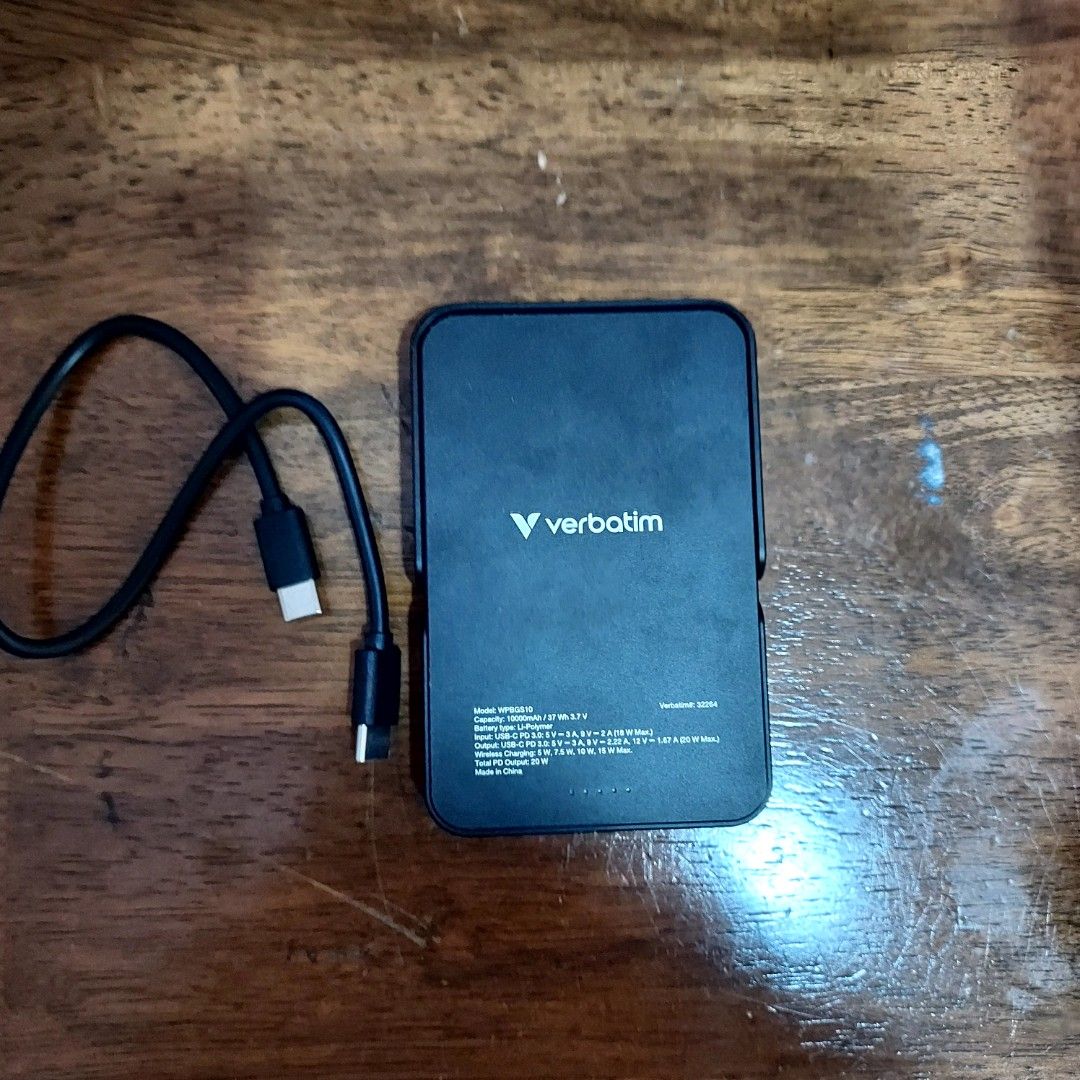 Verbatim Wireless Charger with USB-C Cable, Mobile Phones & Gadgets ...