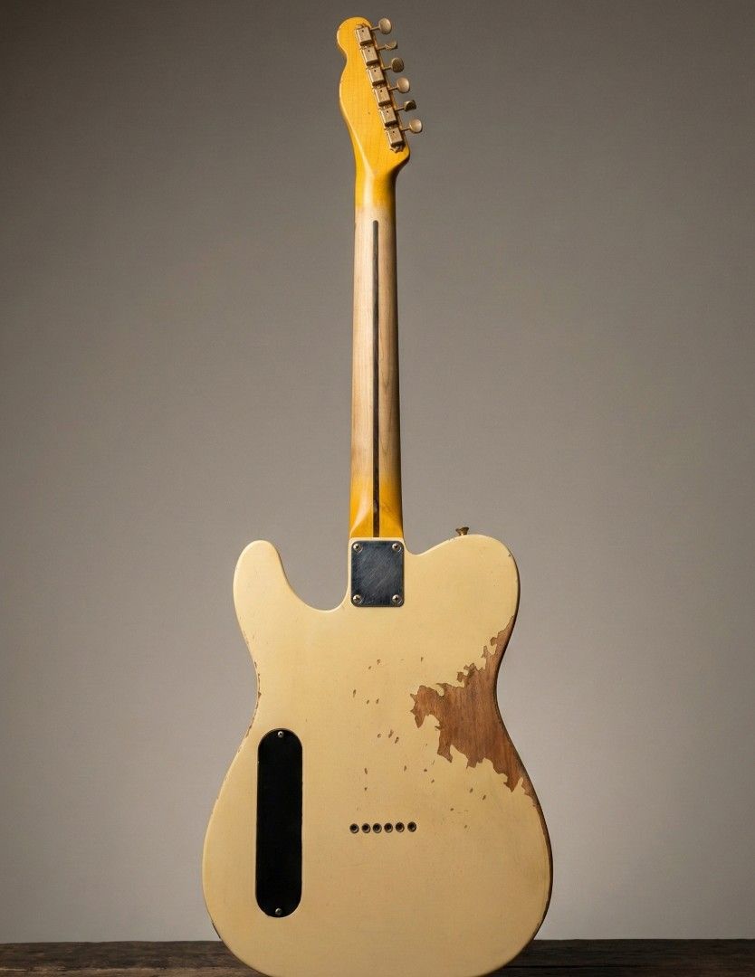 Vintage aged custom telecaster, Hobbies & Toys, Musical Instruments on ...