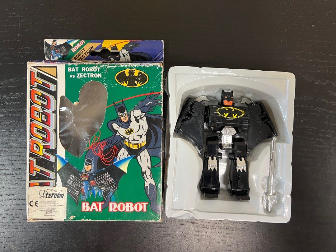 Vintage Batman Robot rare htf with weapon, Hobbies & Toys, Toys & Games ...