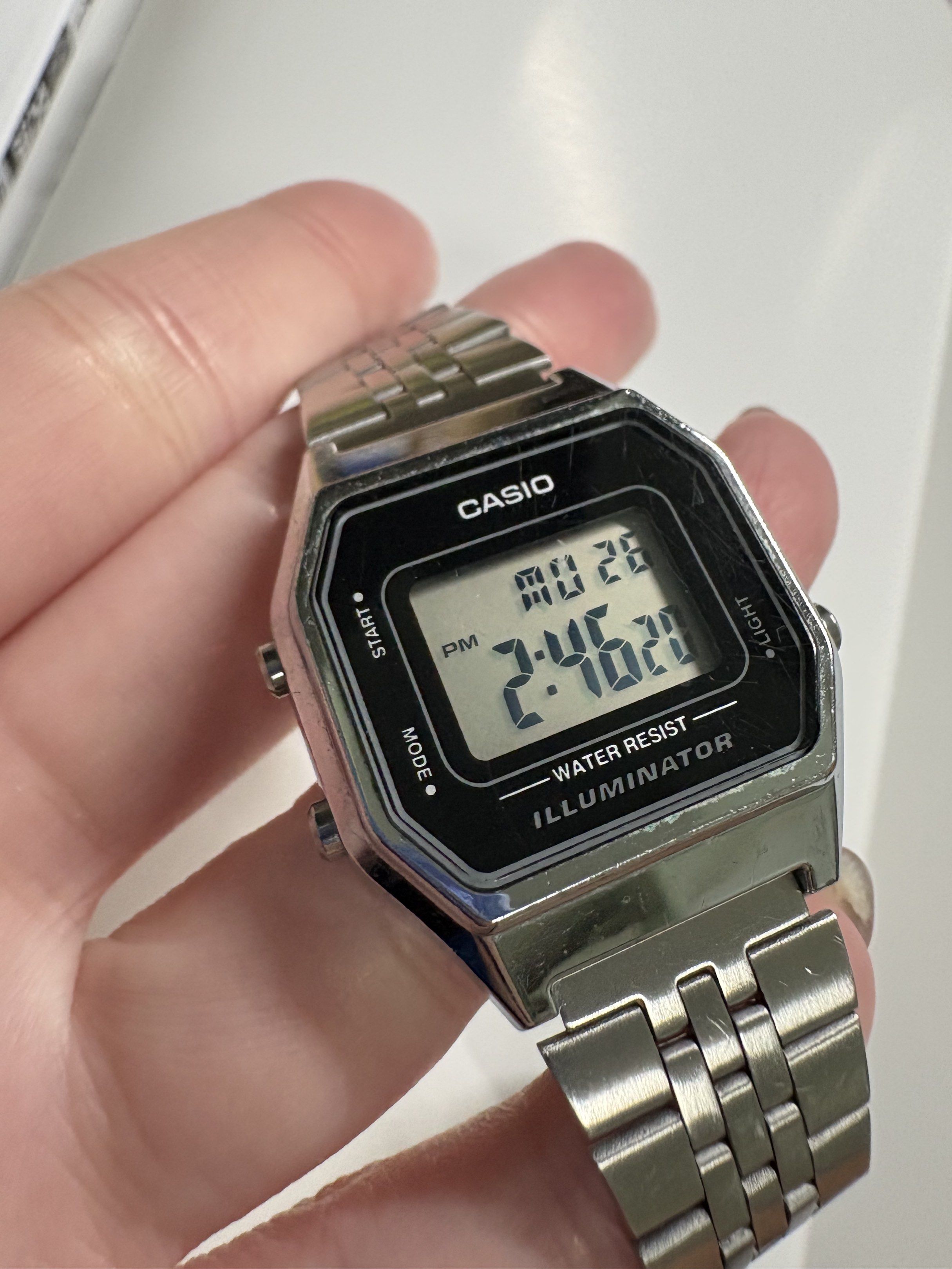 Vintage Casio Digital Watch LA680WE, Women's Fashion, Watches ...