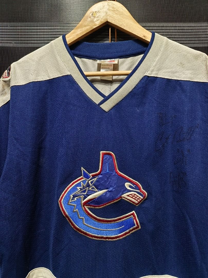 Vintage NHL Vancouver Canucks Mighty Mac Youth XL Hockey Jersey w ...
