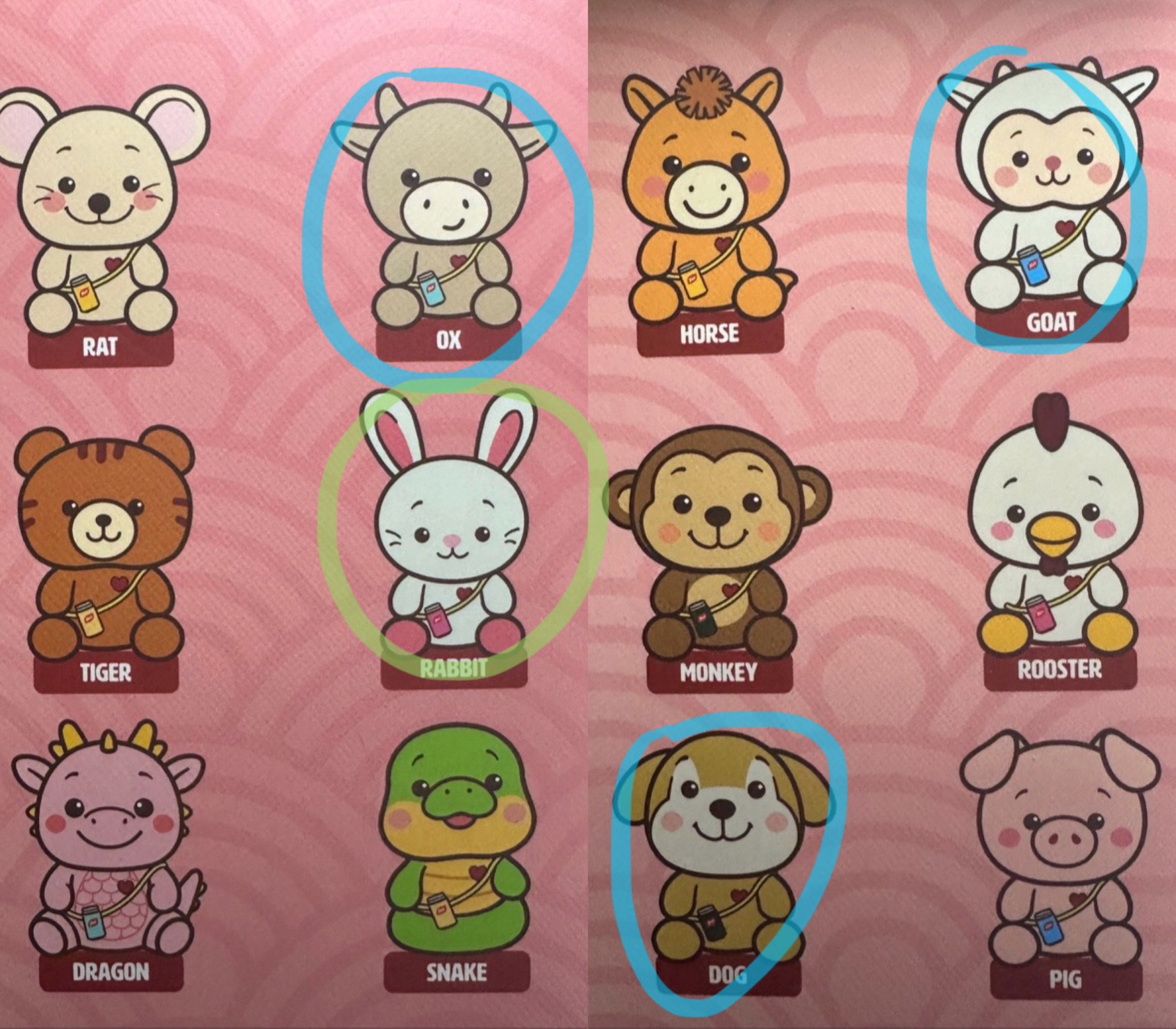 [WTT to Rabbit] Yeo's NTUC Blind Box - Gallop With Joy, Hobbies & Toys ...