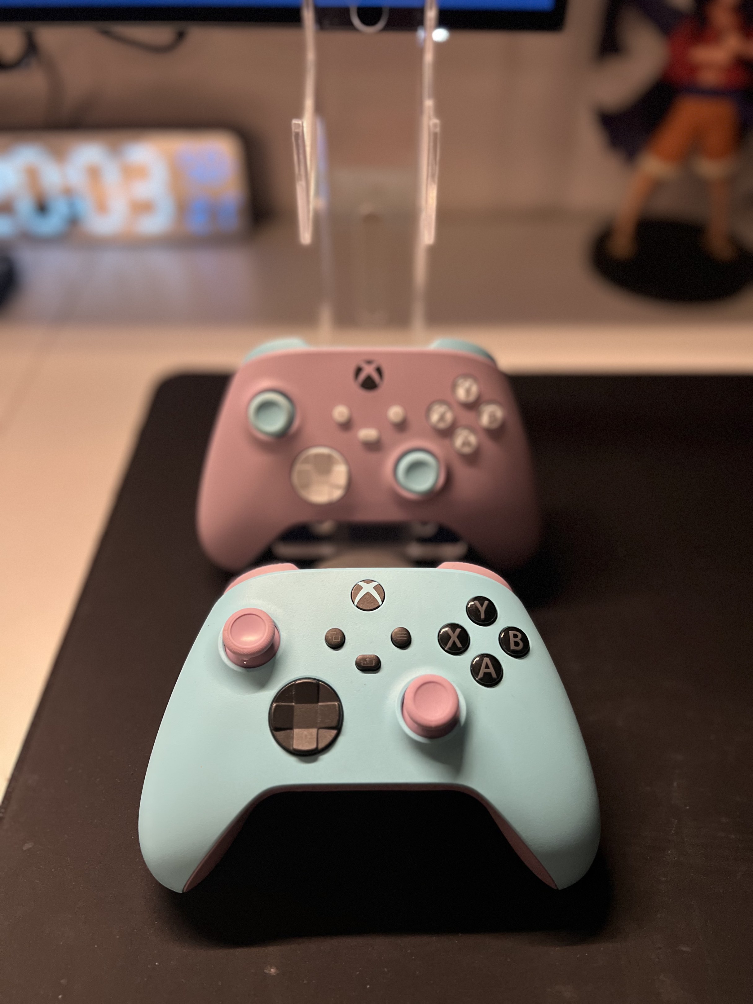Custom lab couple Xbox Series S/X Controller - Pink/Blue, Video Gaming ...