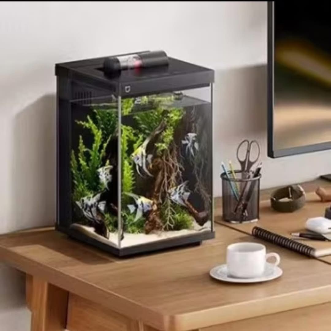Xiaomi Smart Aquarium Programmable Light Auto Feed, Pet Supplies, Homes ...