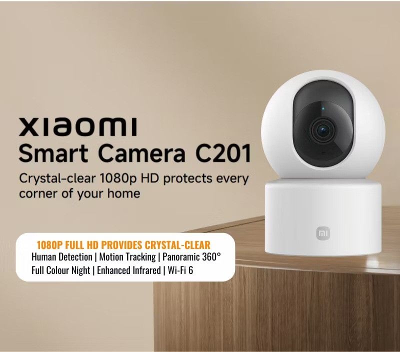 Xiaomi Smart Camera C201 - 1080p HD, Furniture & Home Living, Security ...
