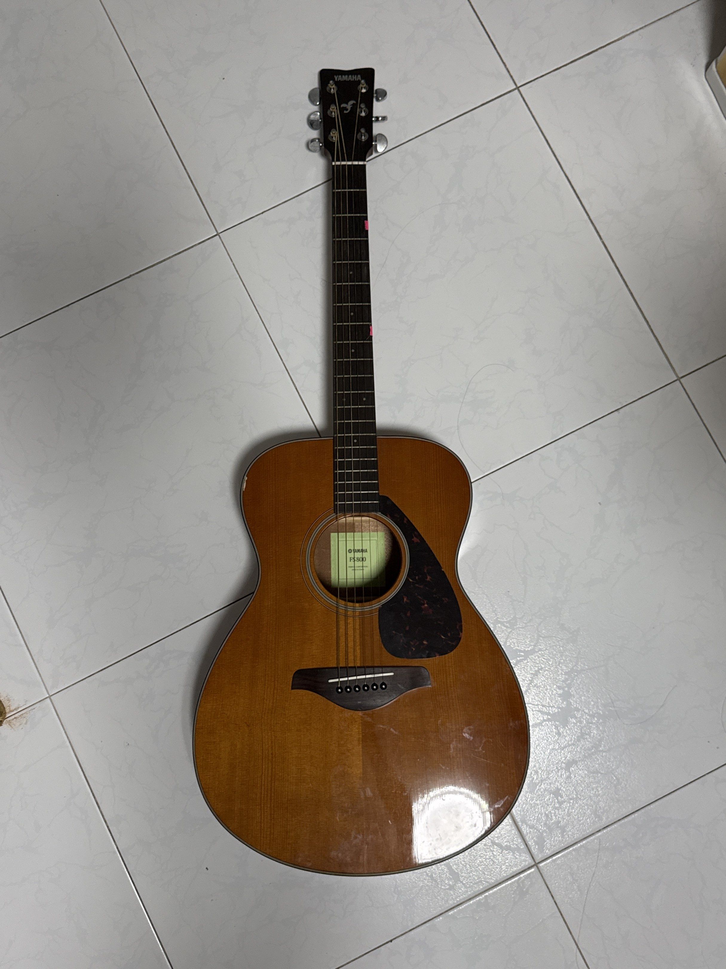 Yamaha Acoustic Guitar FS800, Hobbies & Toys, Musical Instruments on ...