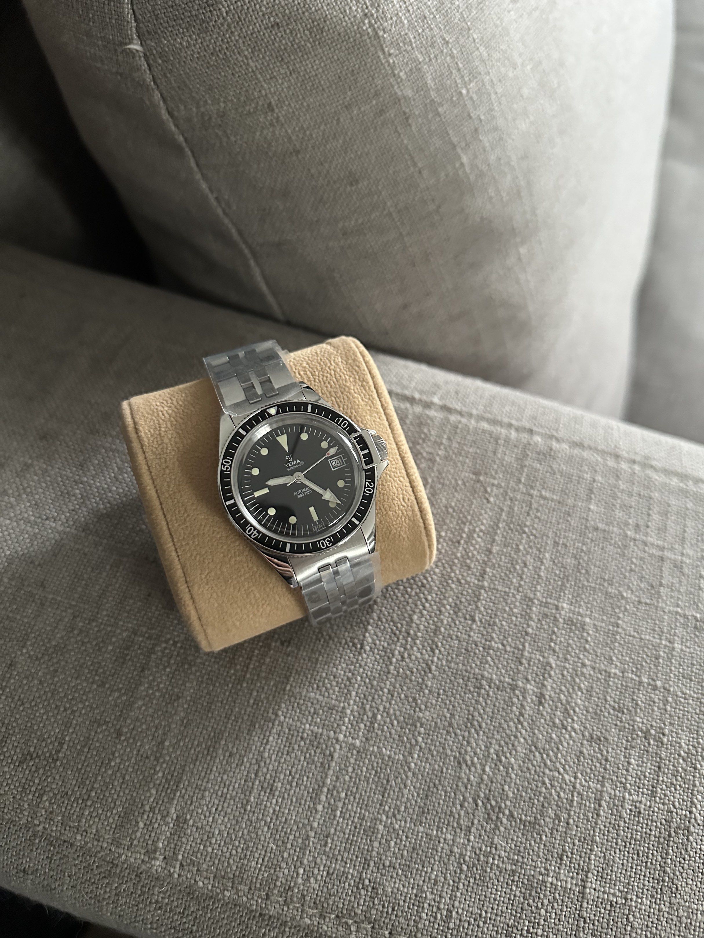 Yema Superman Heritage 39mm ETA-2824, Men's Fashion, Watches ...