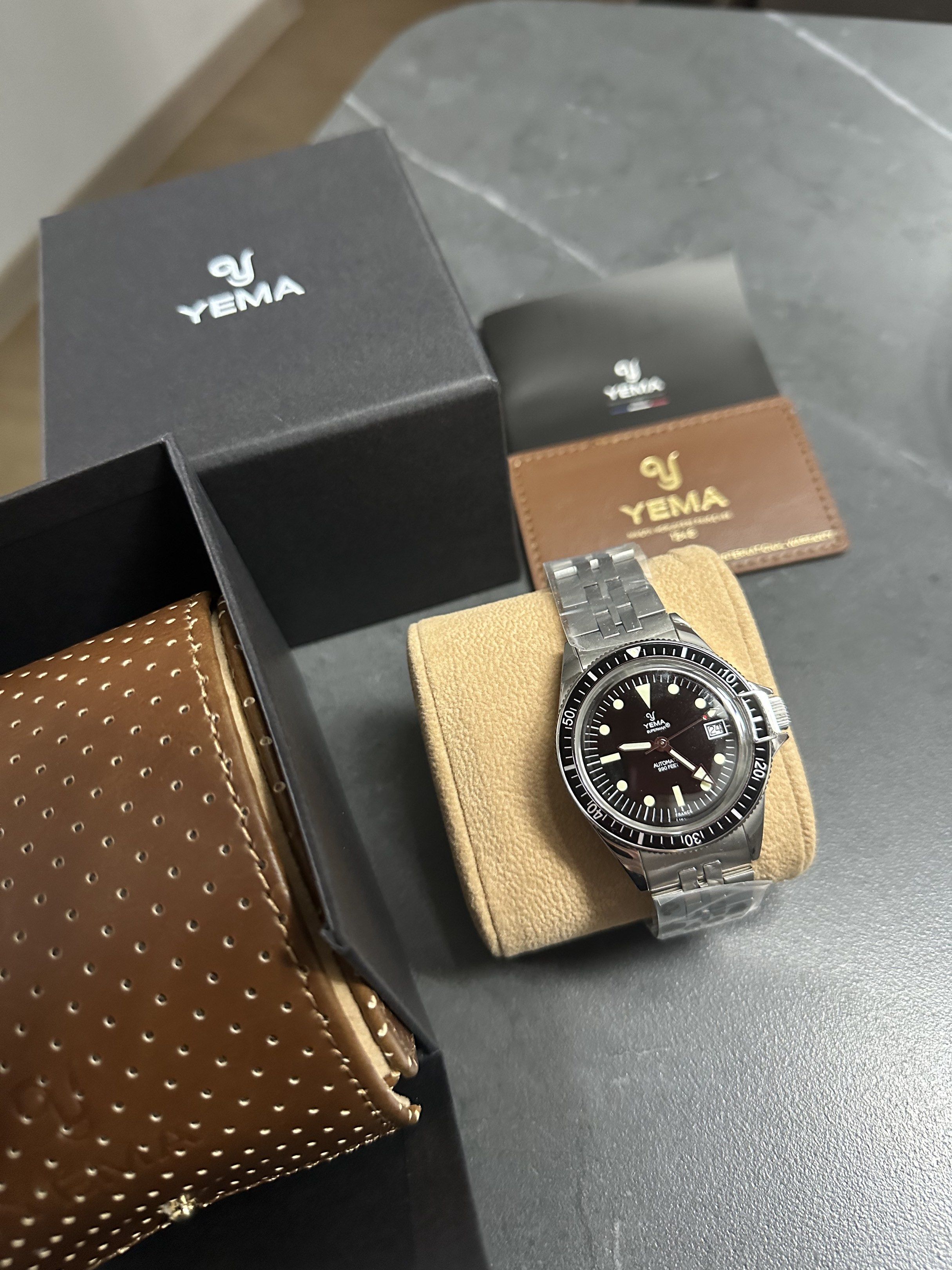 Yema Superman Heritage 39mm ETA-2824, Men's Fashion, Watches ...
