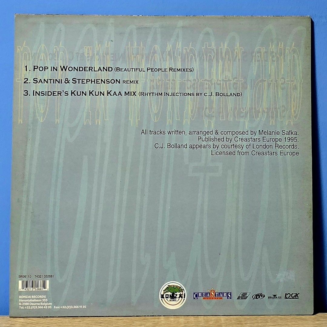 12" : Pop In Wonderland - Beautiful People Remixes, Hobbies & Toys ...