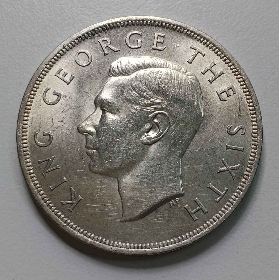1949 New Zealand Crown Silver Coin, Hobbies & Toys, Memorabilia ...