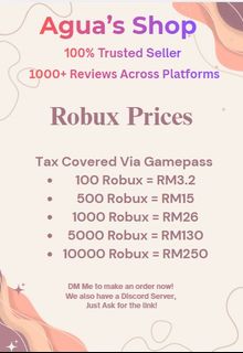 Roblox Robux 125 MYR - Malaysia Region, Video Gaming, Gaming ...