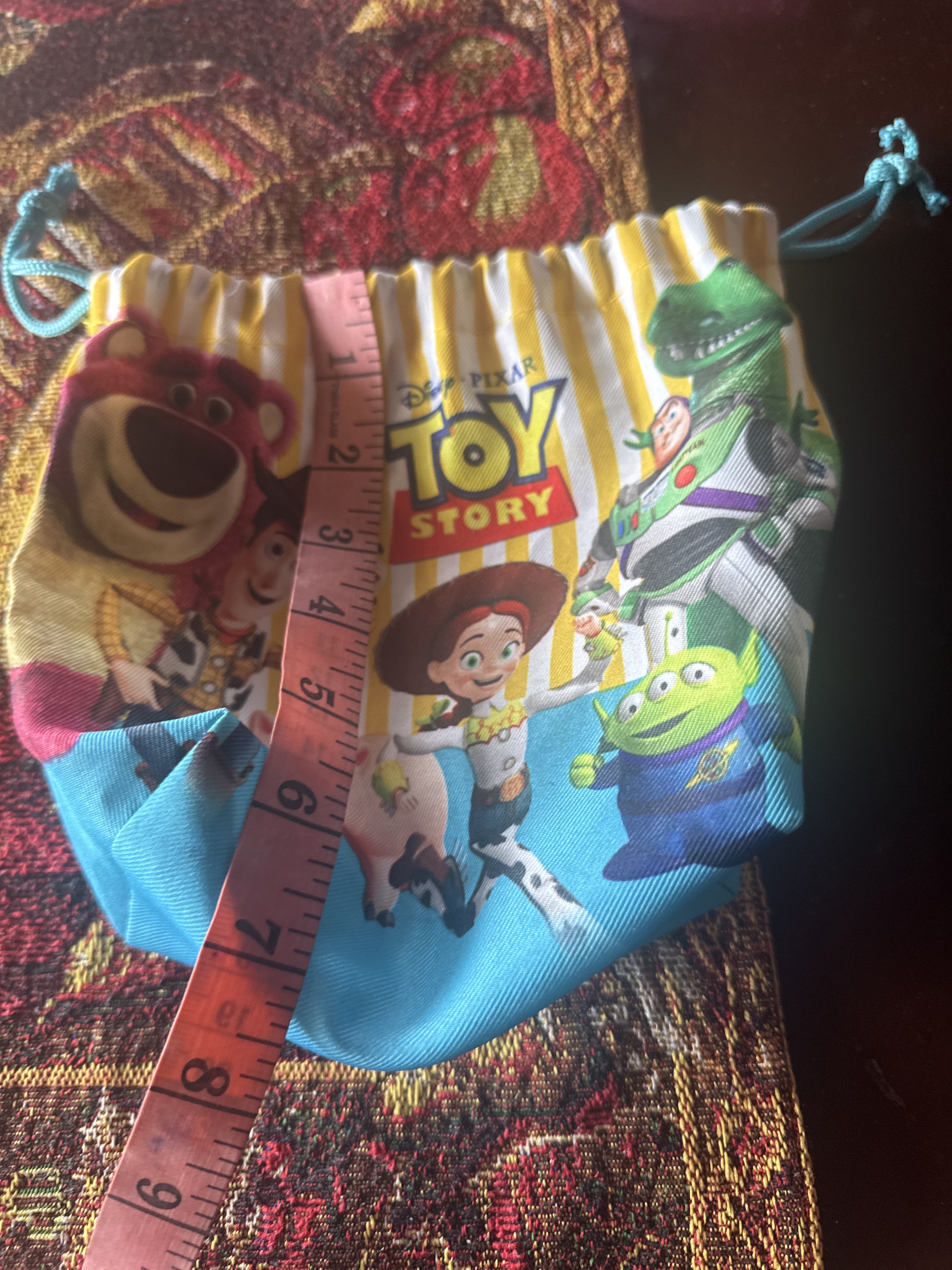 2026 Disney Pixar Toy Story Drawstring Bag, Women's Fashion, Bags ...