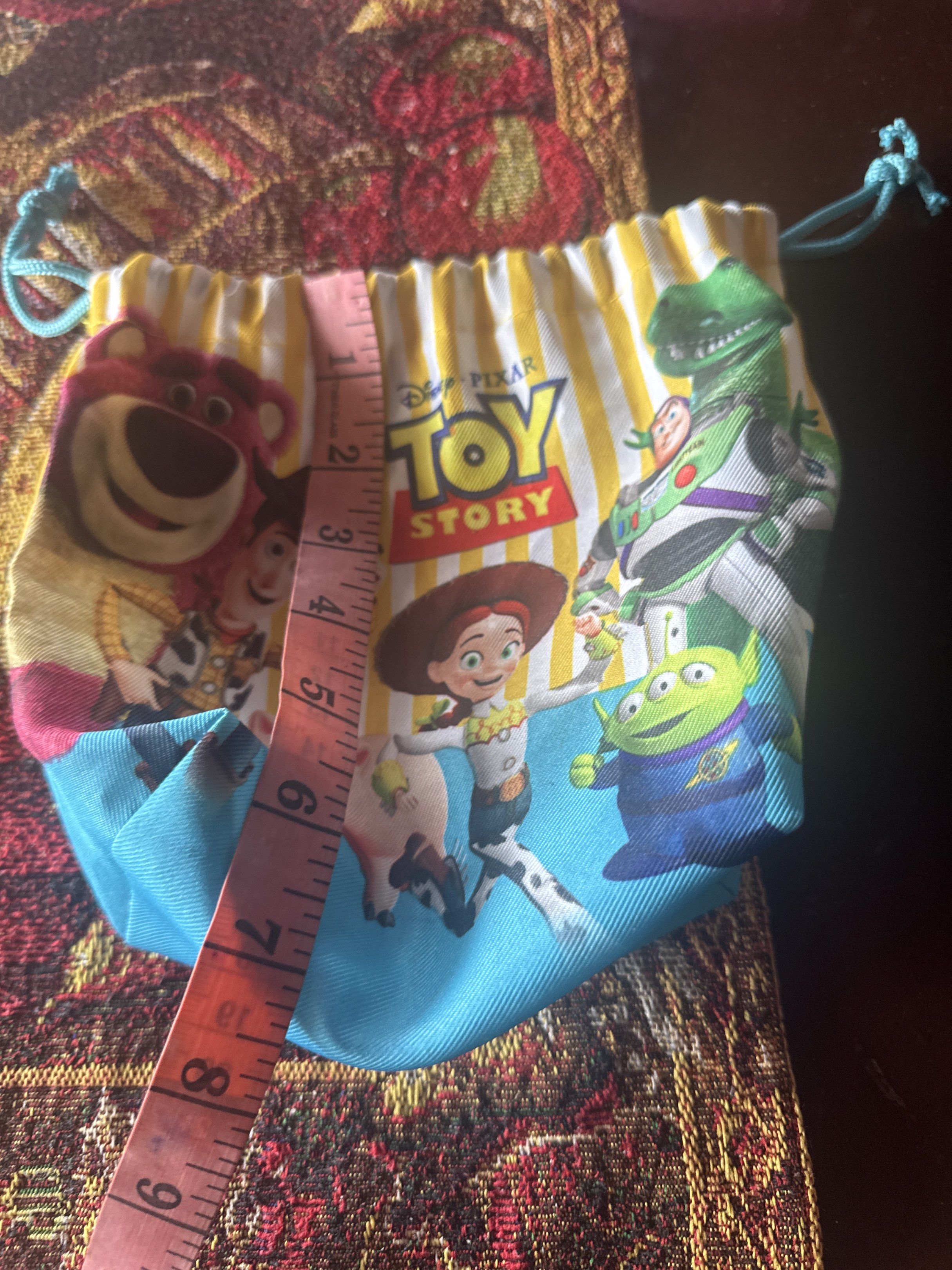 2026 Disney Pixar Toy Story Drawstring Bag, Women's Fashion, Bags ...