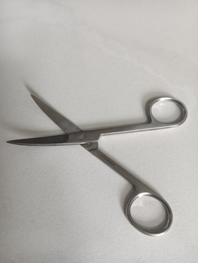 5 inches Stainless Steel Scissors, Hobbies & Toys, Stationery & Craft ...