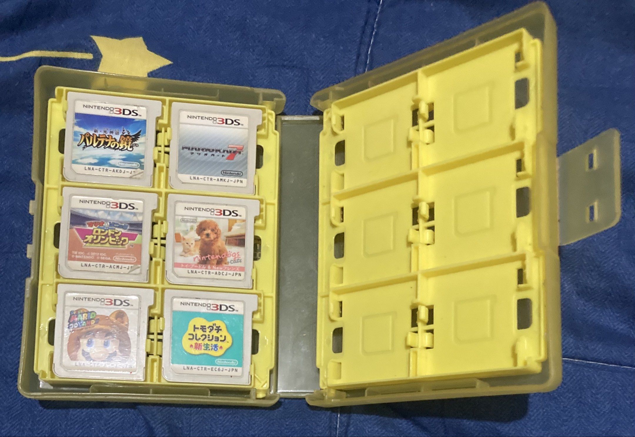 3DS games, 100% Authentic & tested, 6 carts - [JP] loose, Super Mario ...