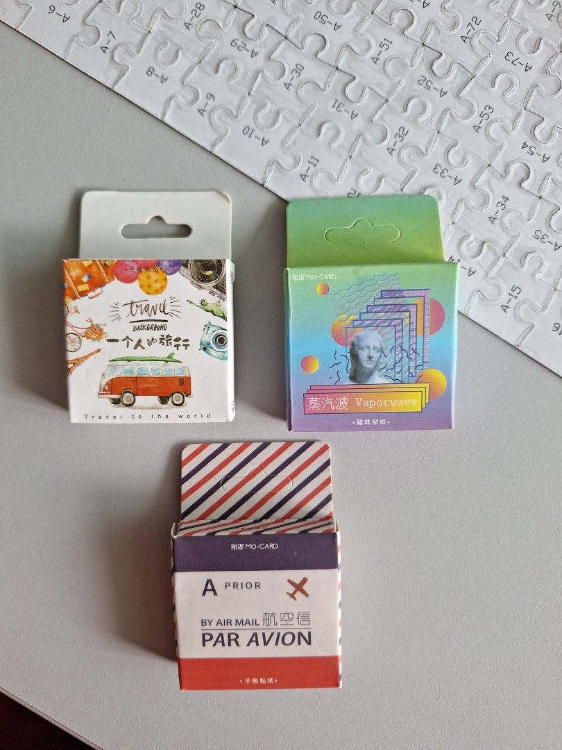 70 cents 17/19 aesthetic stamp stickers, Hobbies & Toys, Stationery ...