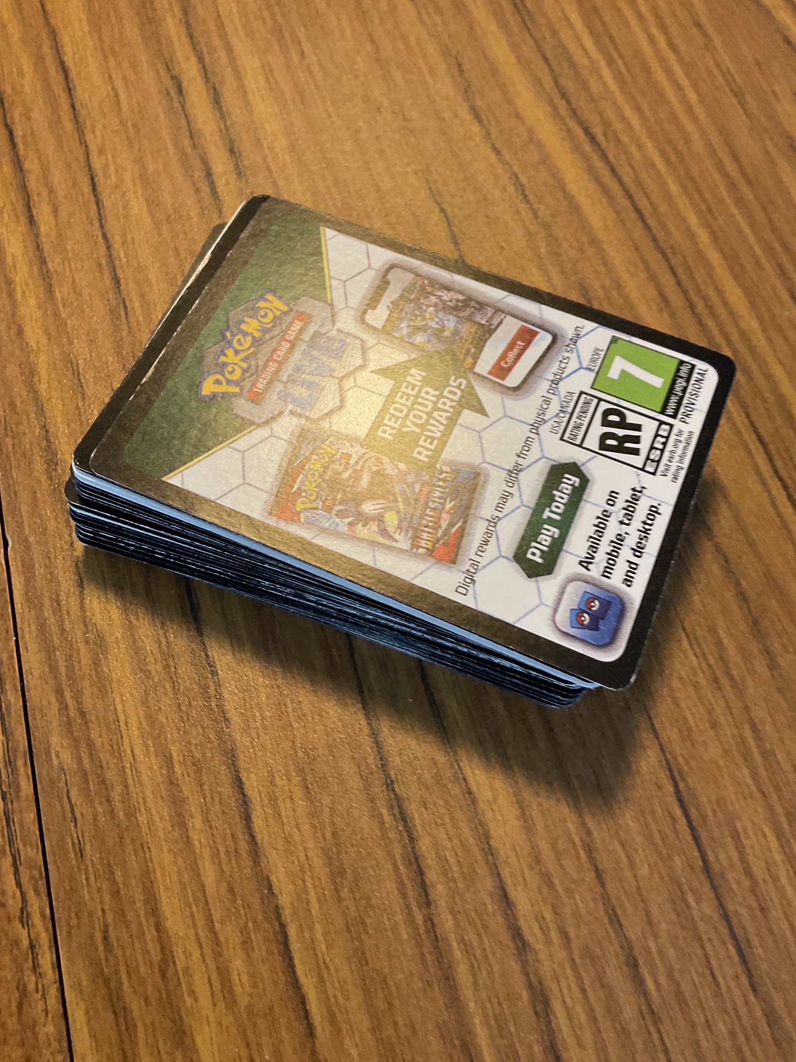 70 mixeD code cards Pokemon TCG Online Code Cards, Hobbies & Toys, Toys ...