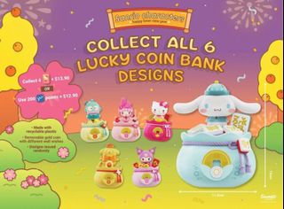 Sanrio Cinnamoroll Lucky Coin Bank, Hobbies & Toys, Toys & Games on ...