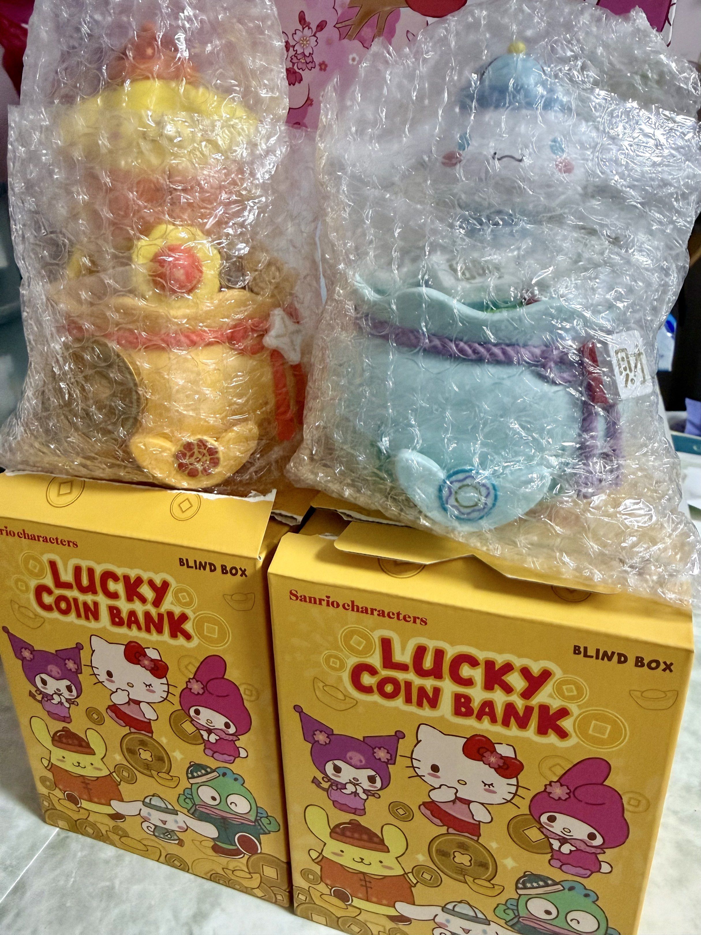 7-11 Sanrio Characters Lucky Coin Bank Blind Box, Hobbies & Toys, Toys ...
