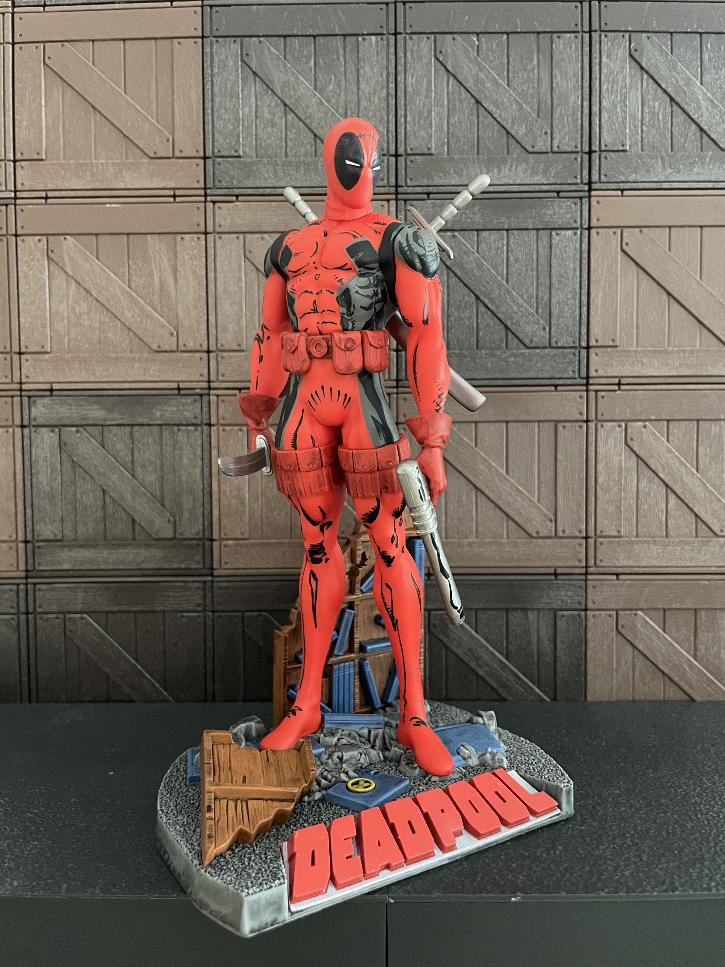 7” scale Deadpool McFarlane Marvel Dead Pool X-men Xmen x men Legend ...