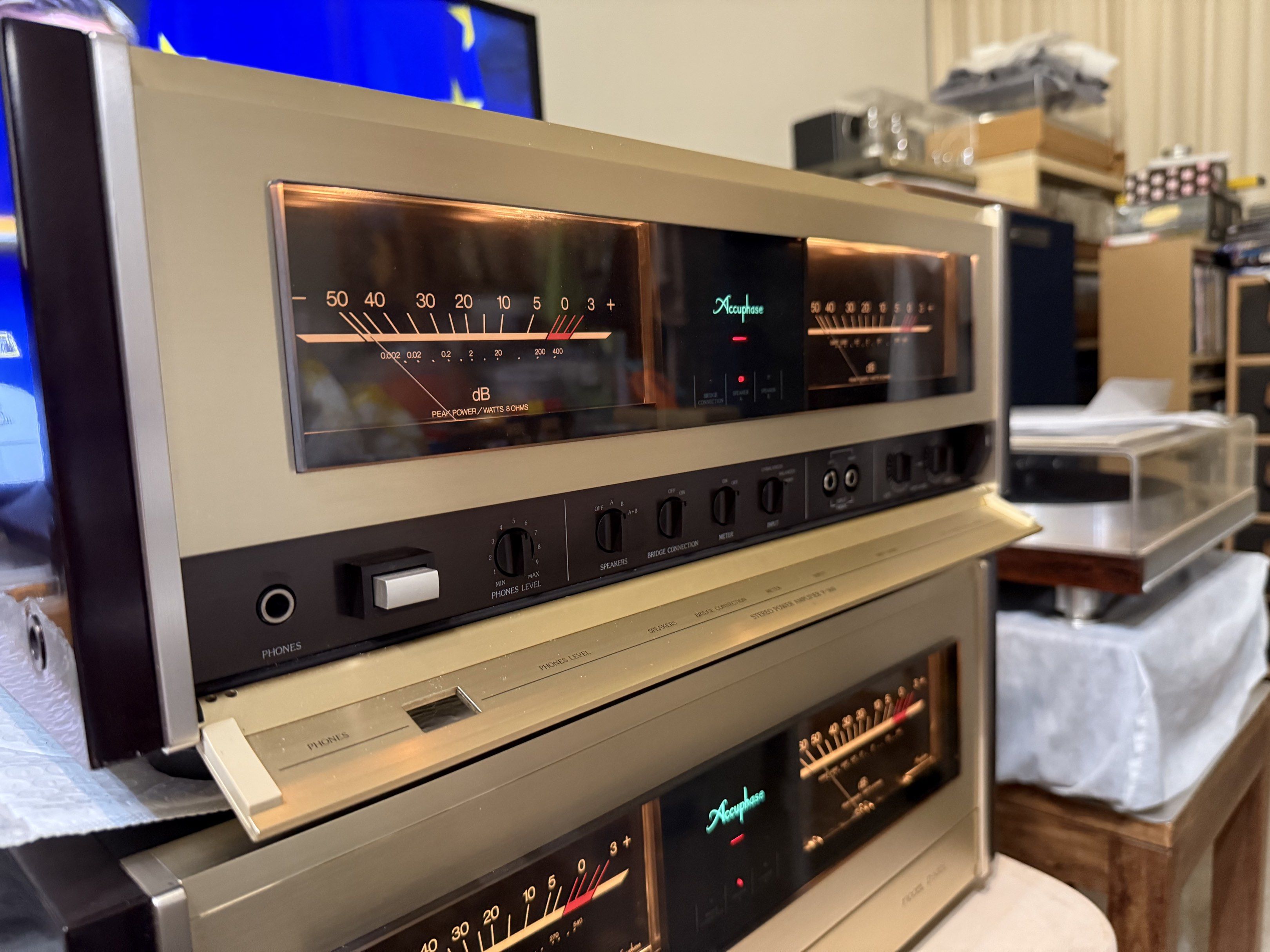 Accuphase P-360 Stereo Power Amplifier, Audio, Soundbars, Speakers ...