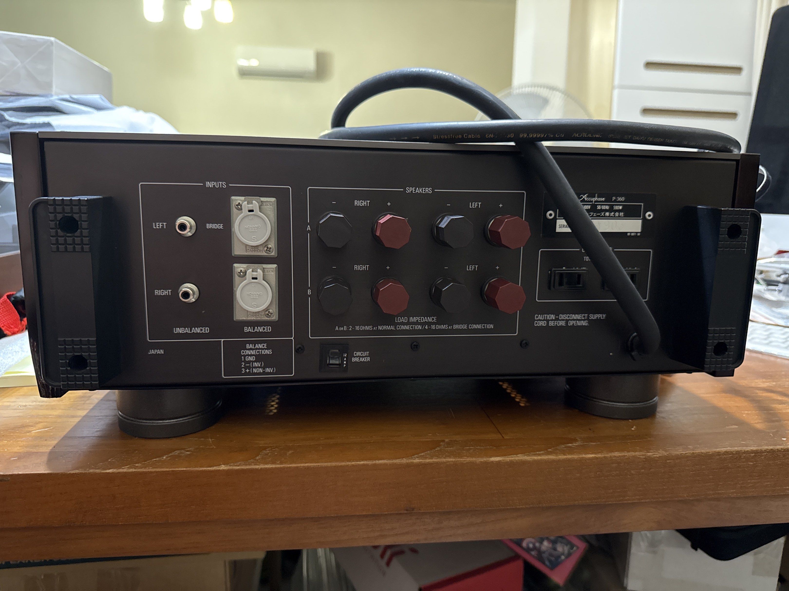 Accuphase P-360 Stereo Power Amplifier, Audio, Soundbars, Speakers ...